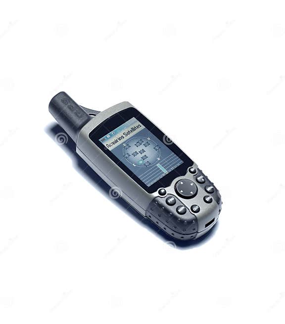 Isolated GPS unit stock image. Image of cursor, handheld - 94057