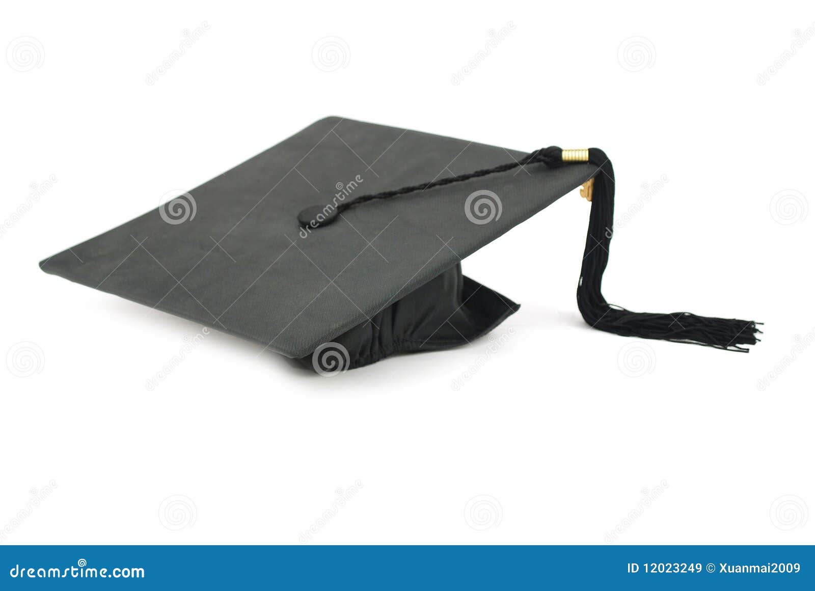 Isolated graduation hat stock image. Image of class, stuff - 12023249