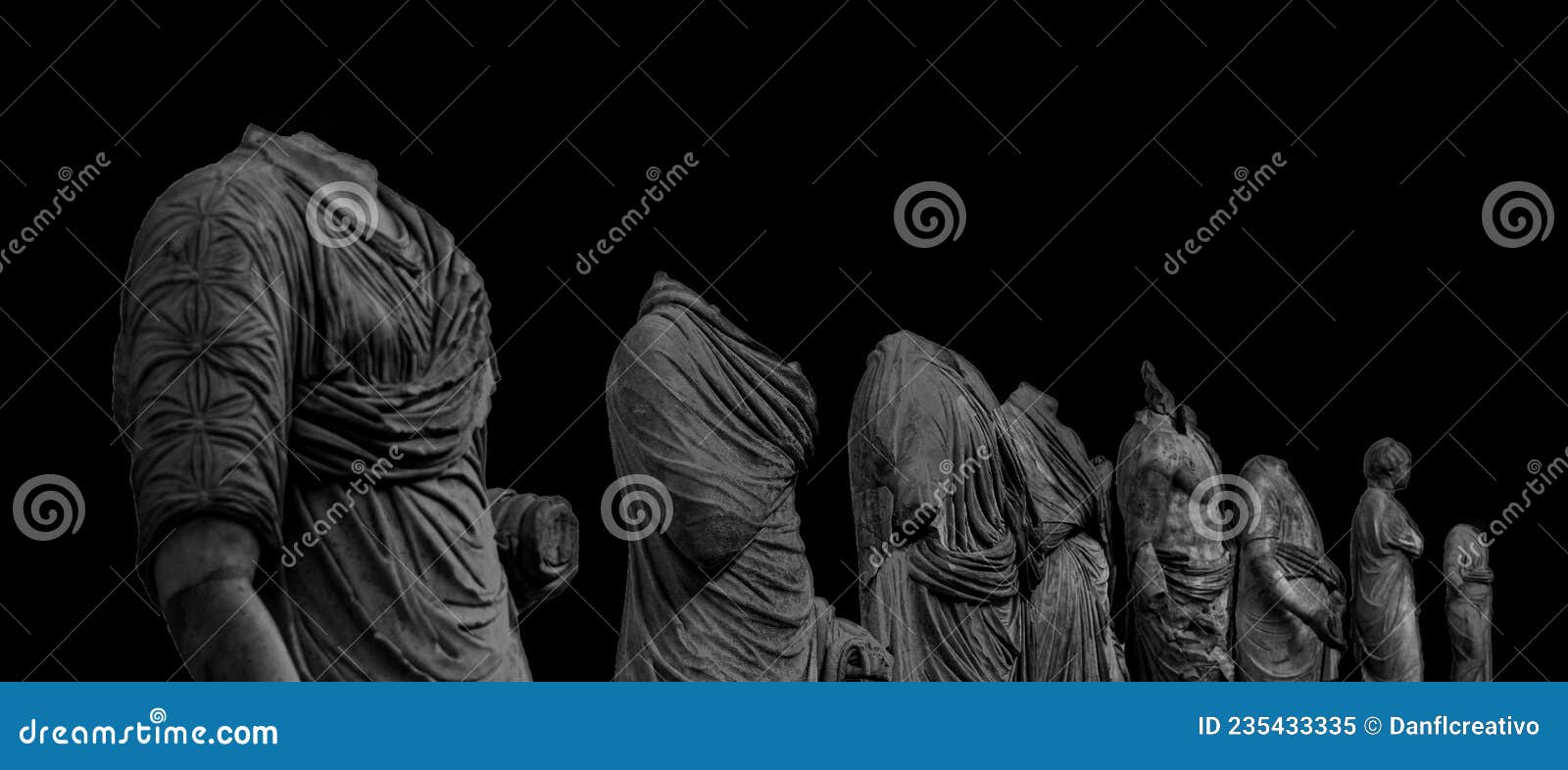 Headless Greek Sculpture In The British Museum Editorial Photo ...