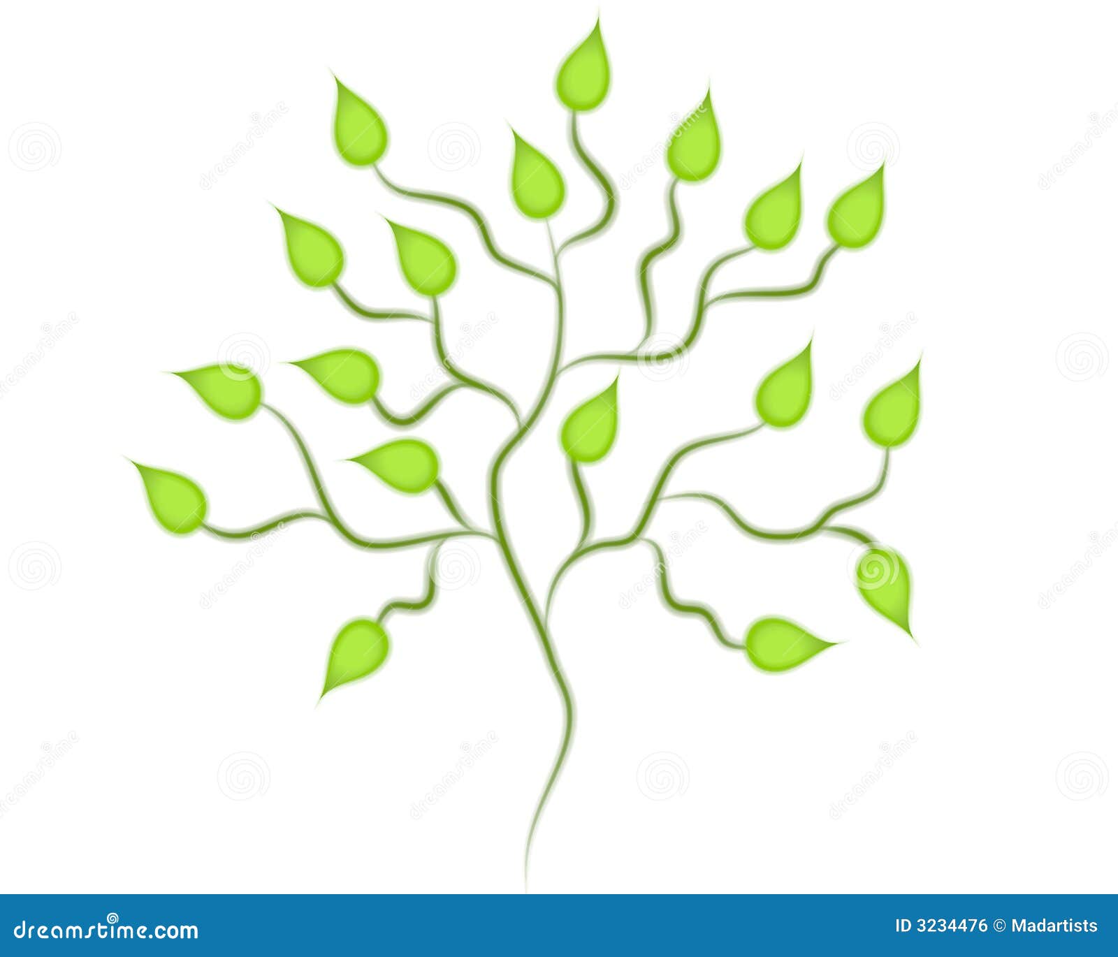 Isolated Green Tree Clip Art Stock Illustrations – 11,153 Isolated ...