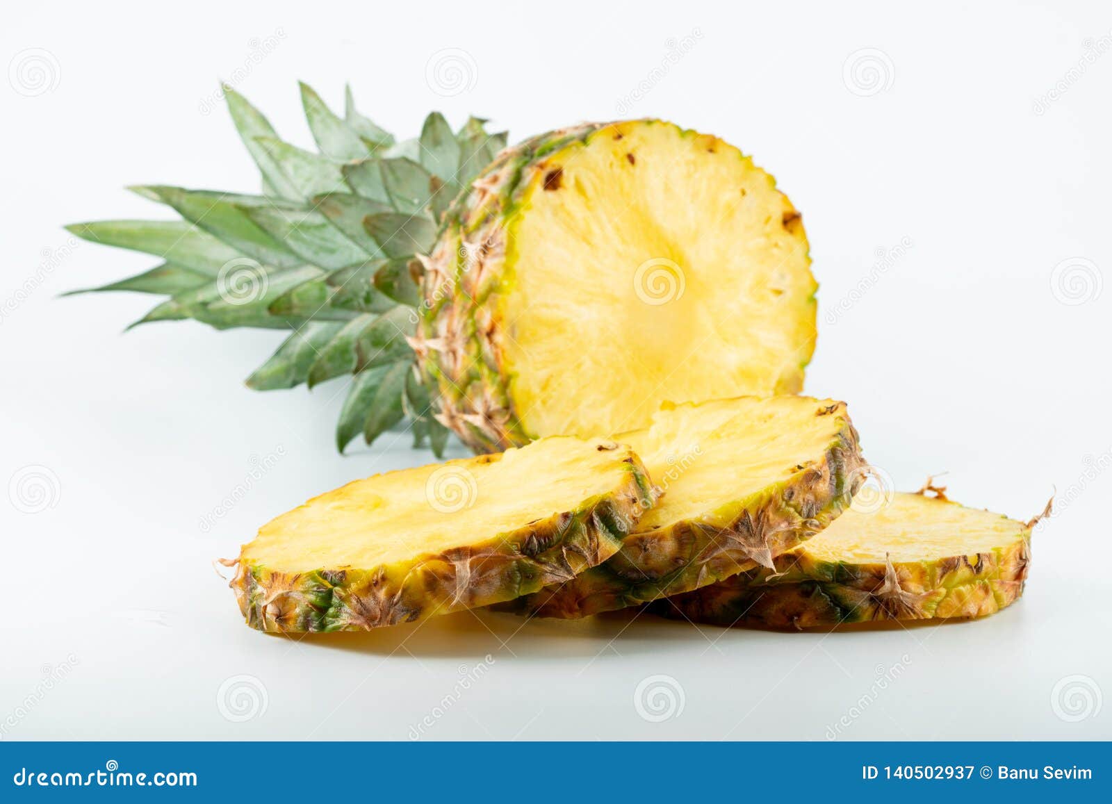 Ripe pineapple stock image. Image of exotic, closeup - 140502937