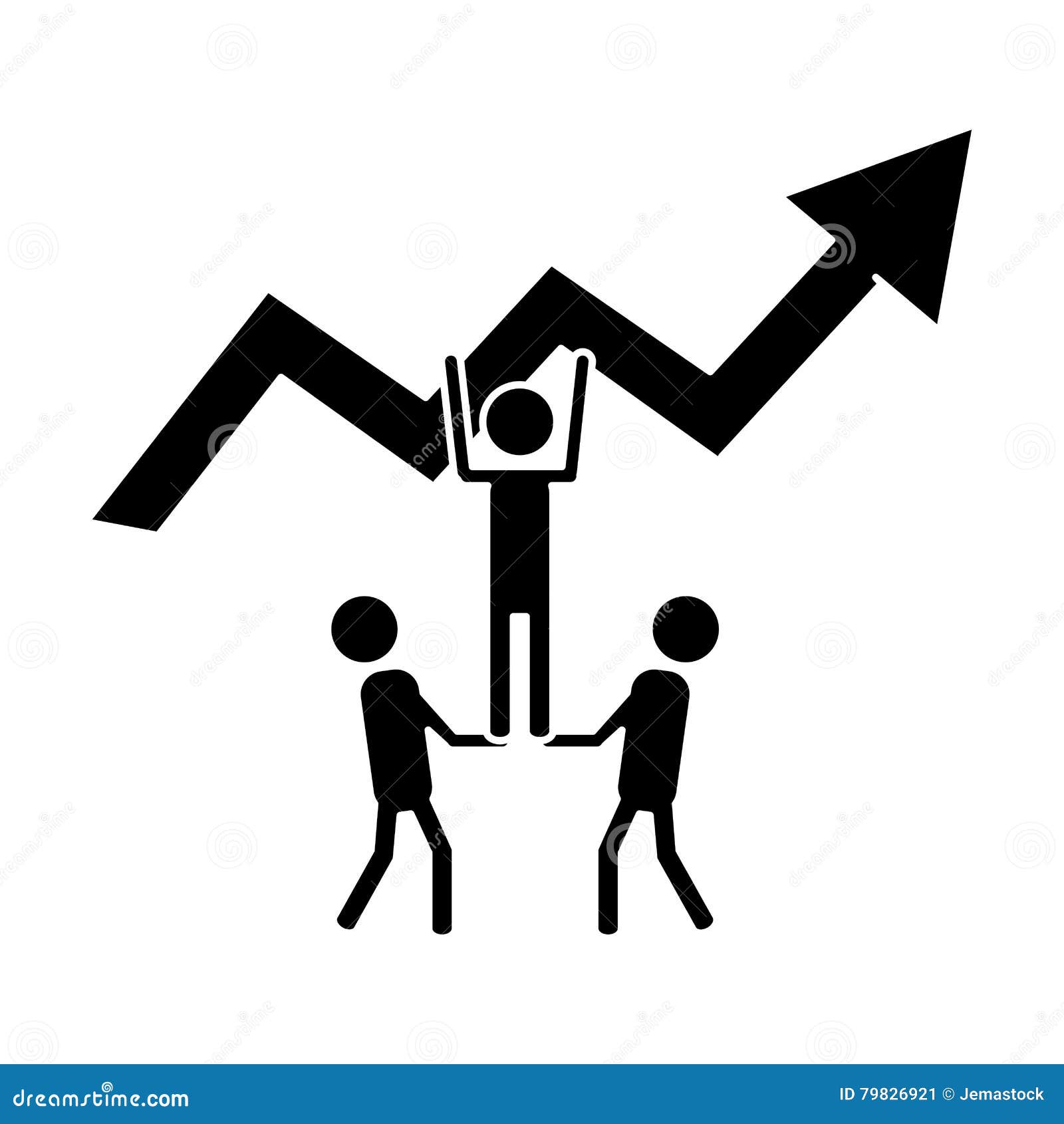 Isolated Group of Pictograms Design Stock Illustration - Illustration ...