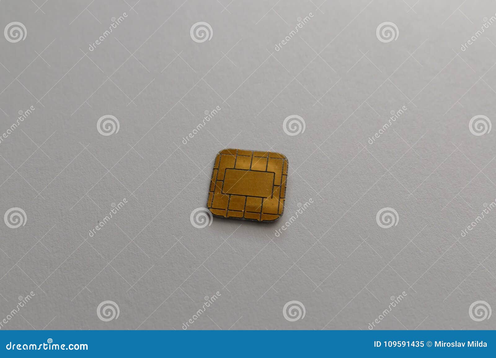Isolated GSM simcard chip stock image. Image of internet - 109591435
