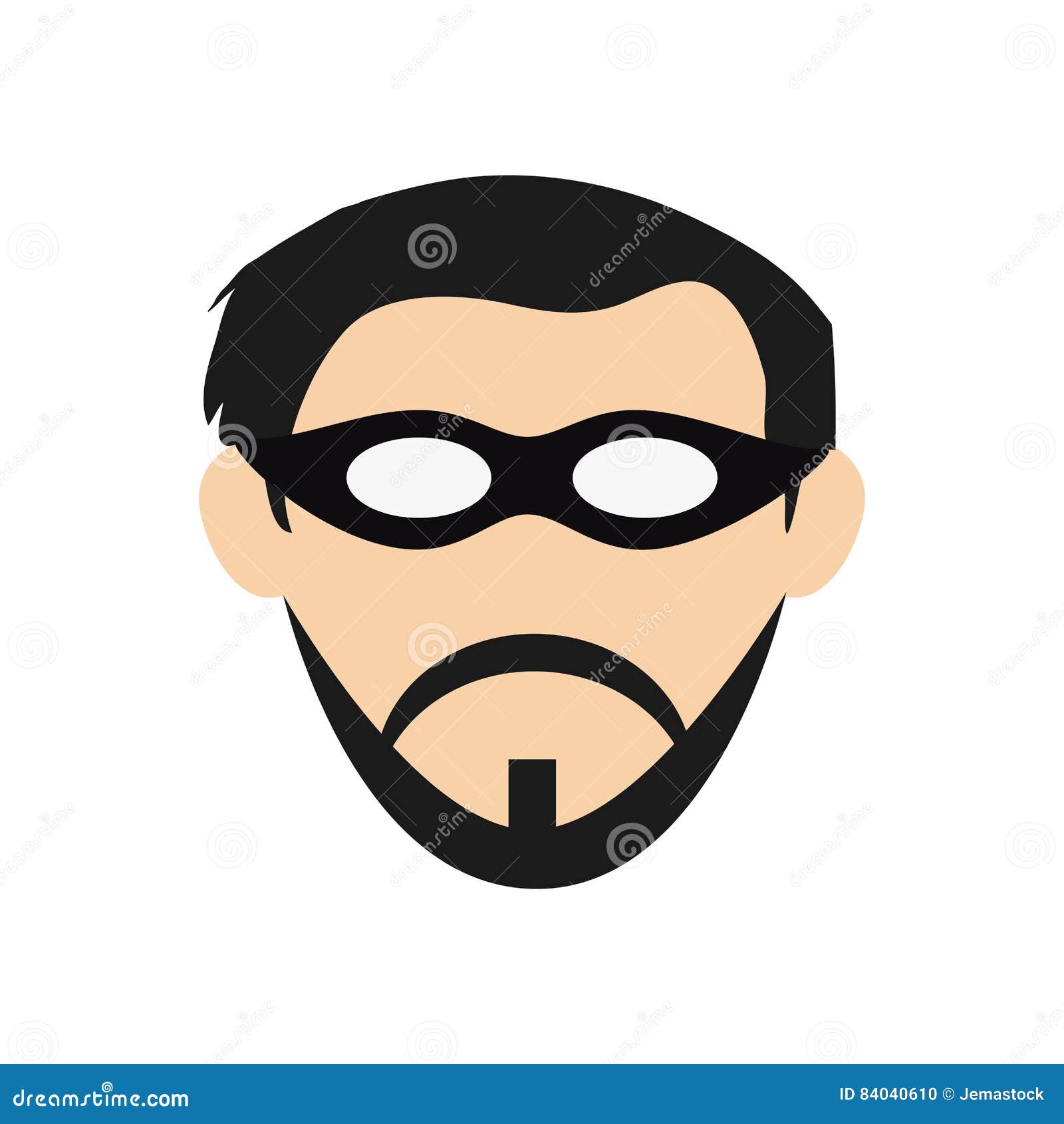 3D Hacker Cartoon Isolated On Transparent Background Stock Photo ...