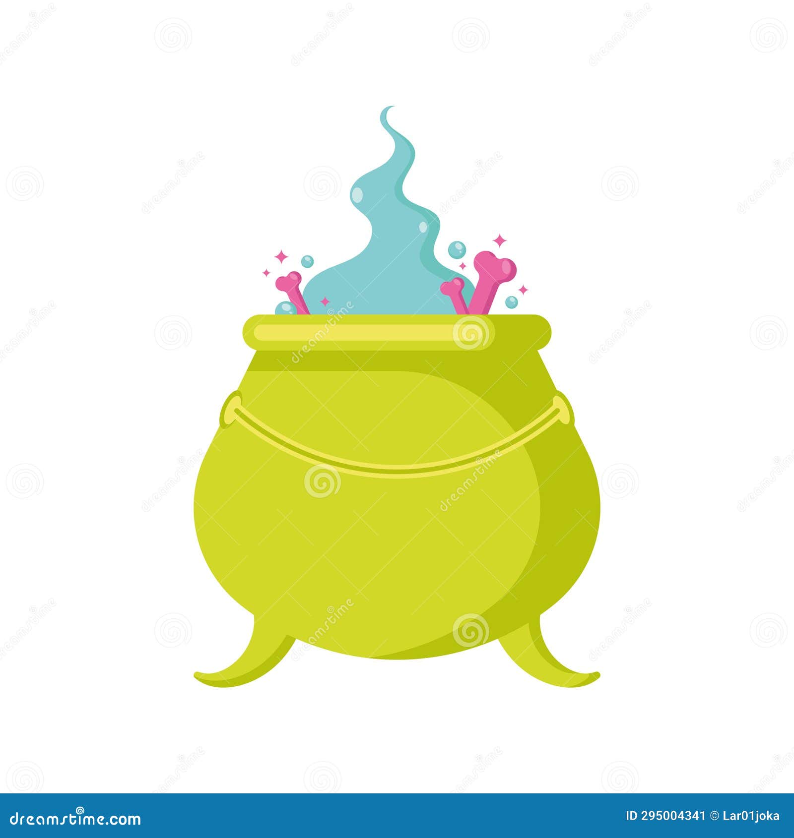 Isolated Halloween Witch Cauldron Icon Vector Stock Vector ...