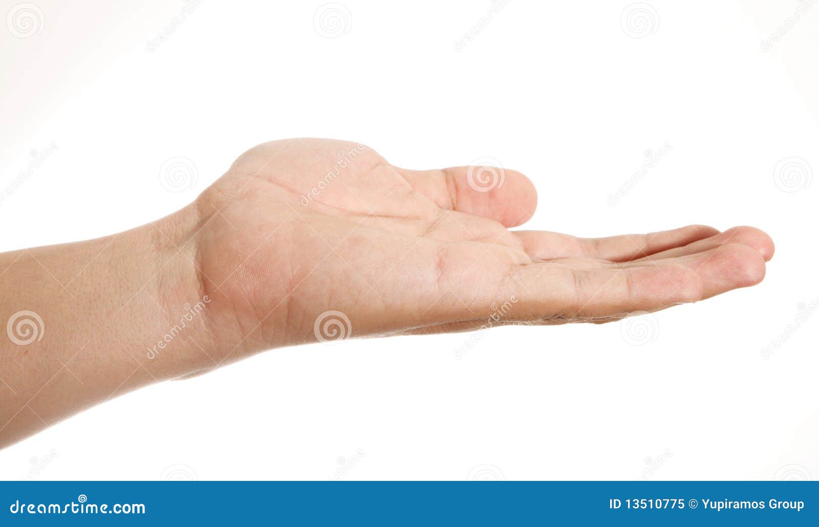 Isolated hand stock image. Image of isolated, extended - 13510775