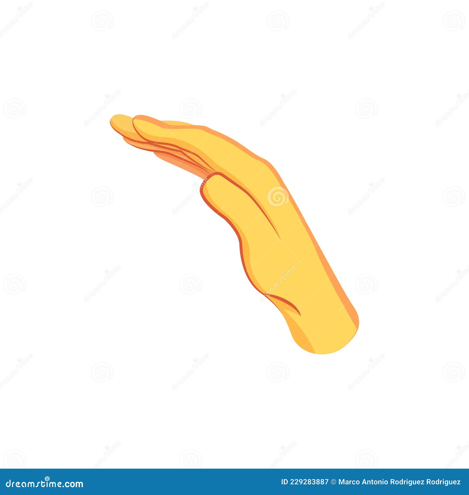 Isolated Hand Doing Sign Language Stock Vector - Illustration of deaf ...