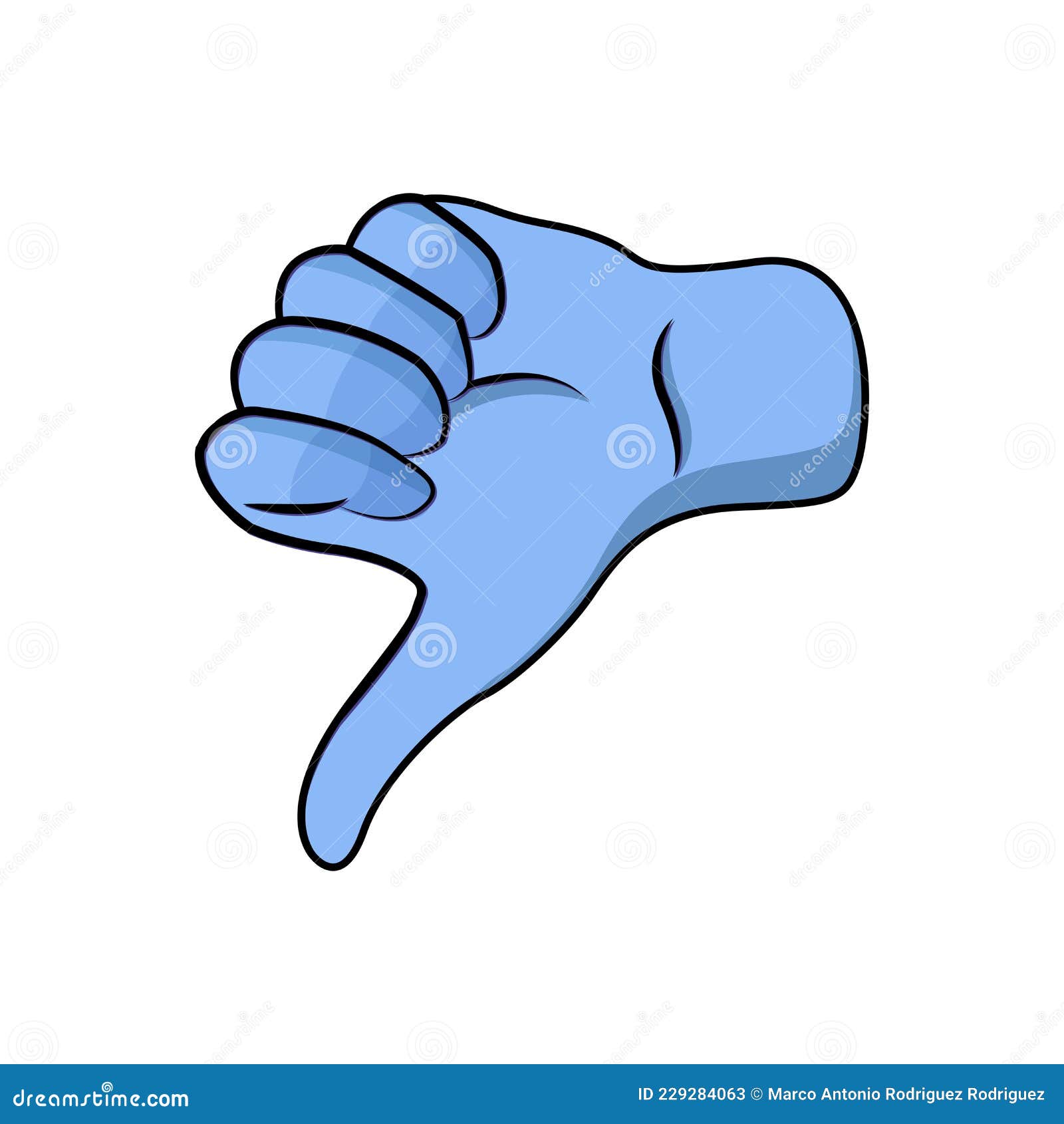 Isolated Hand Doing Sign Language Stock Vector - Illustration of ...