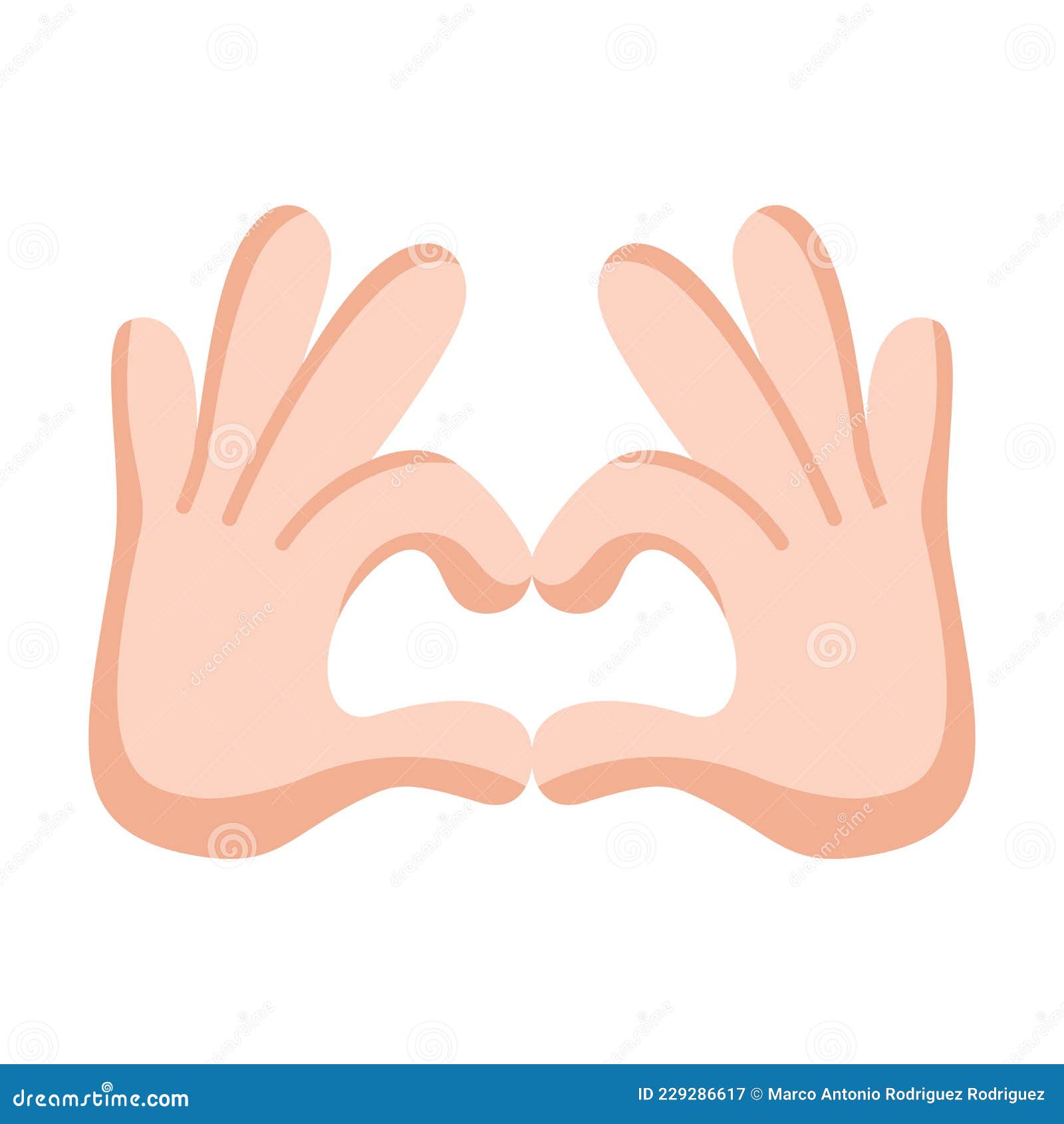 Isolated Hand Doing Sign Language Stock Vector - Illustration of ...