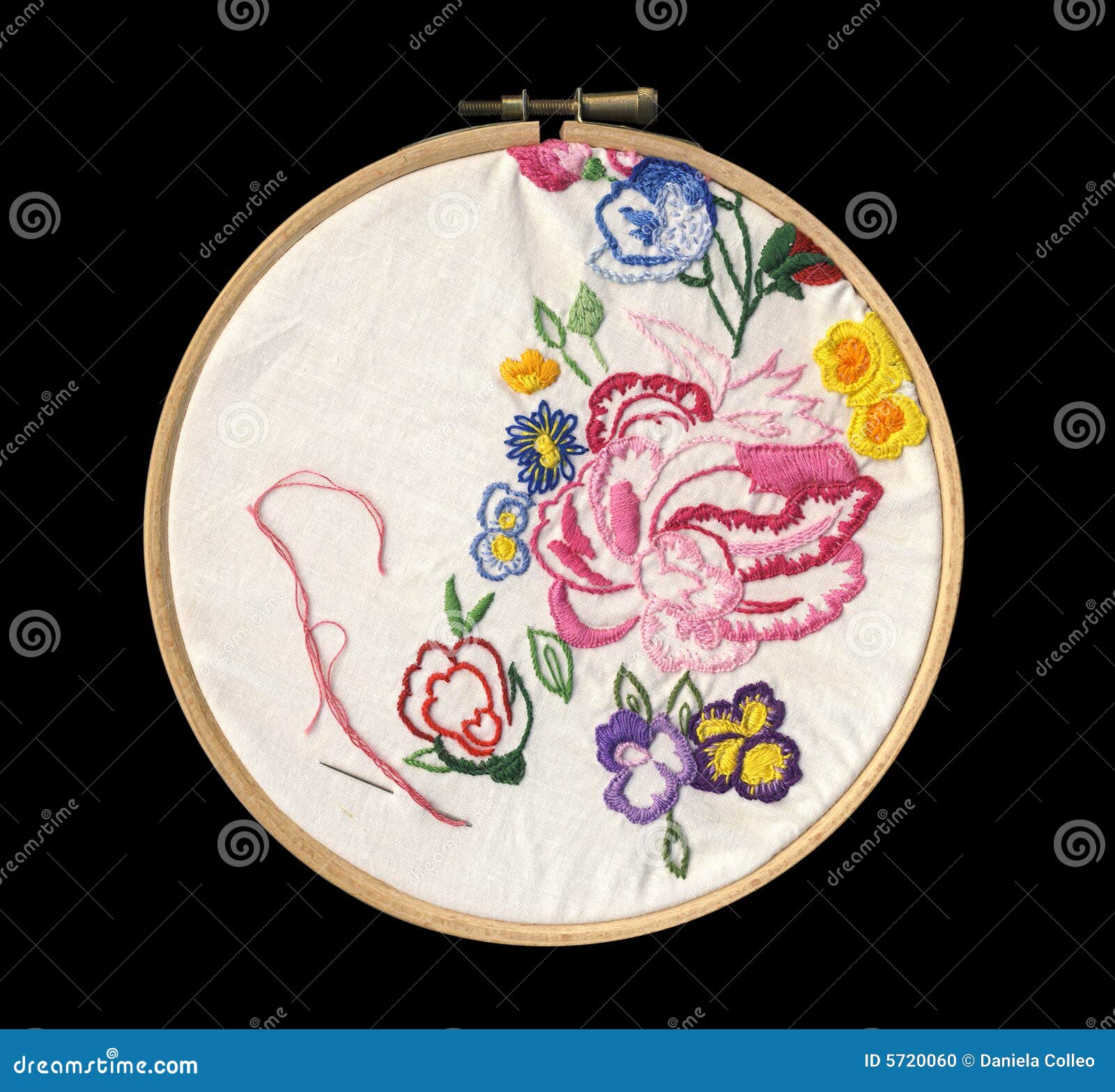 Isolated hand loom stock photo. Image of macro, handiwork - 5720060