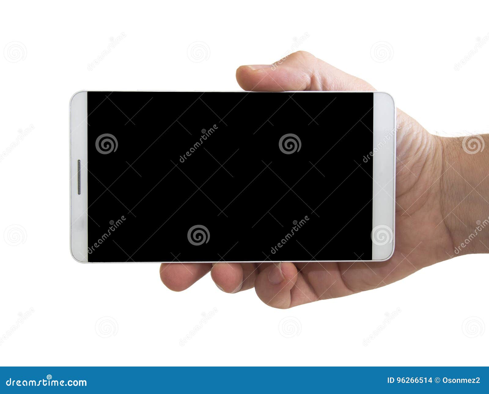 Isolated Handheld Smartphone Stock Photo - Image of cellphone, cellular ...