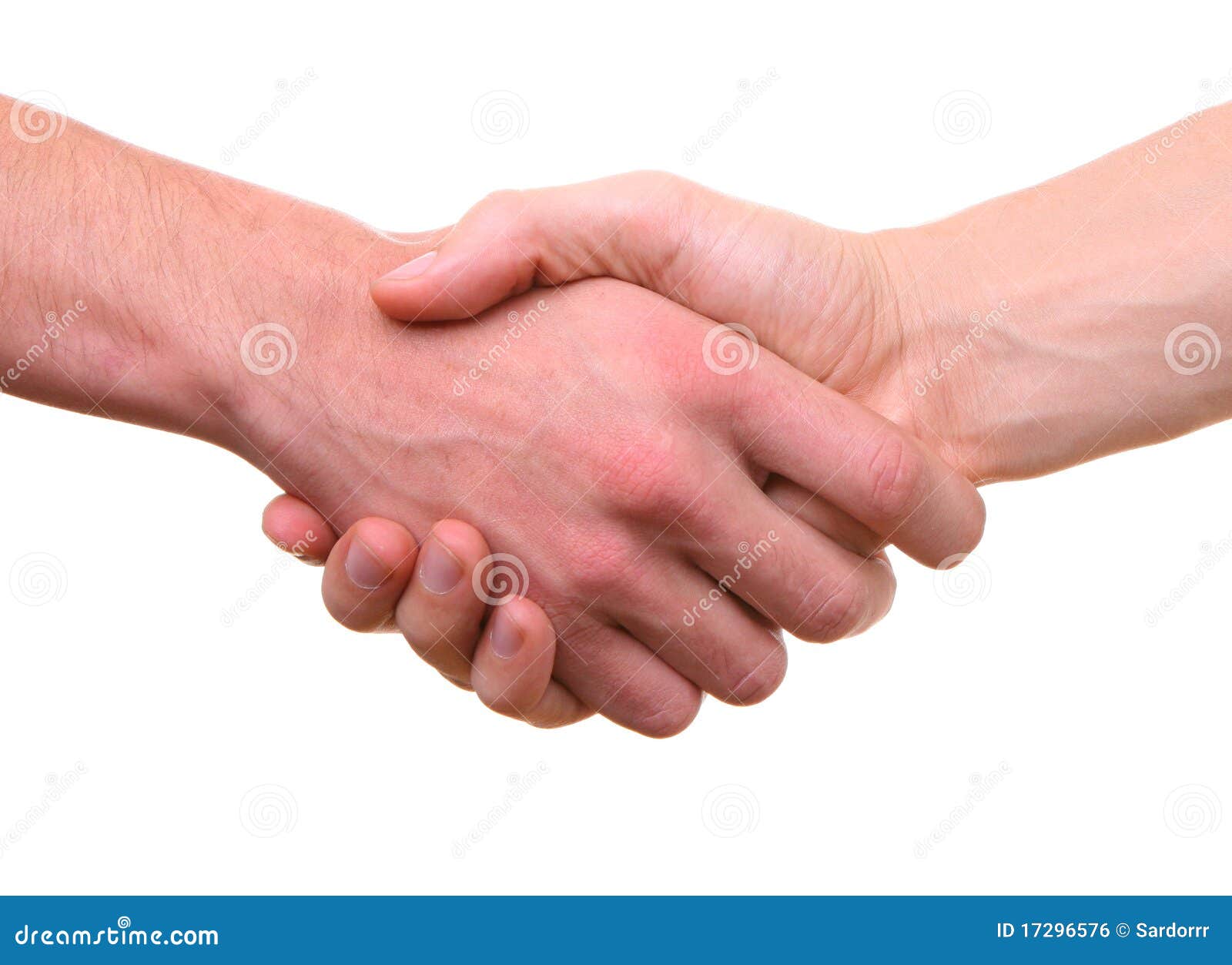 Isolated Hands Shaking Handshake Stock Photo - Image of support ...