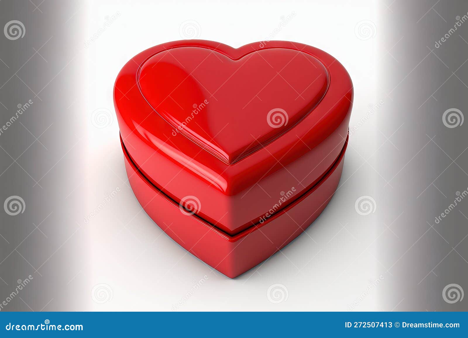 Isolated Heart Boxes on a White Background Stock Illustration ...