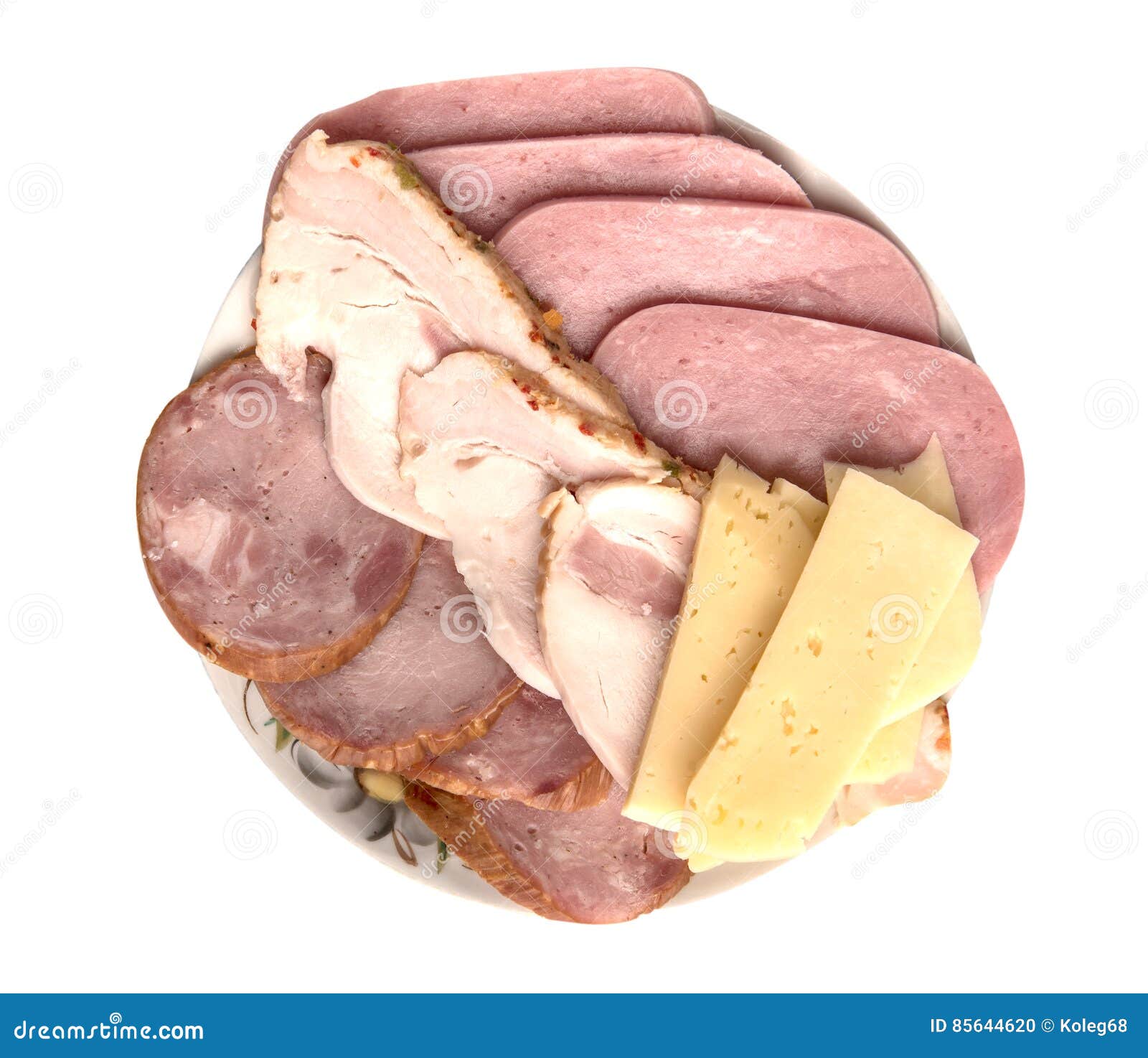 Isolated Hum Smoked Meat Cheese Stock Photo - Image of fresh, healthy ...