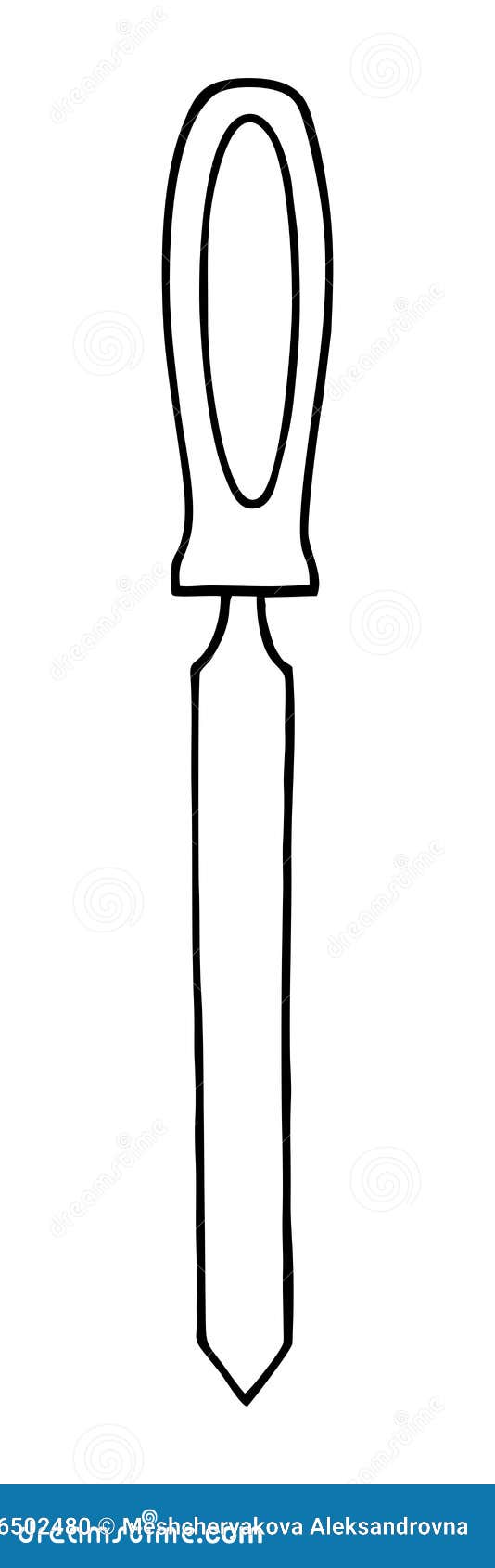 ISOLATED ILLUSTRATION of a FILE on a WHITE BACKGROUND Stock Vector ...