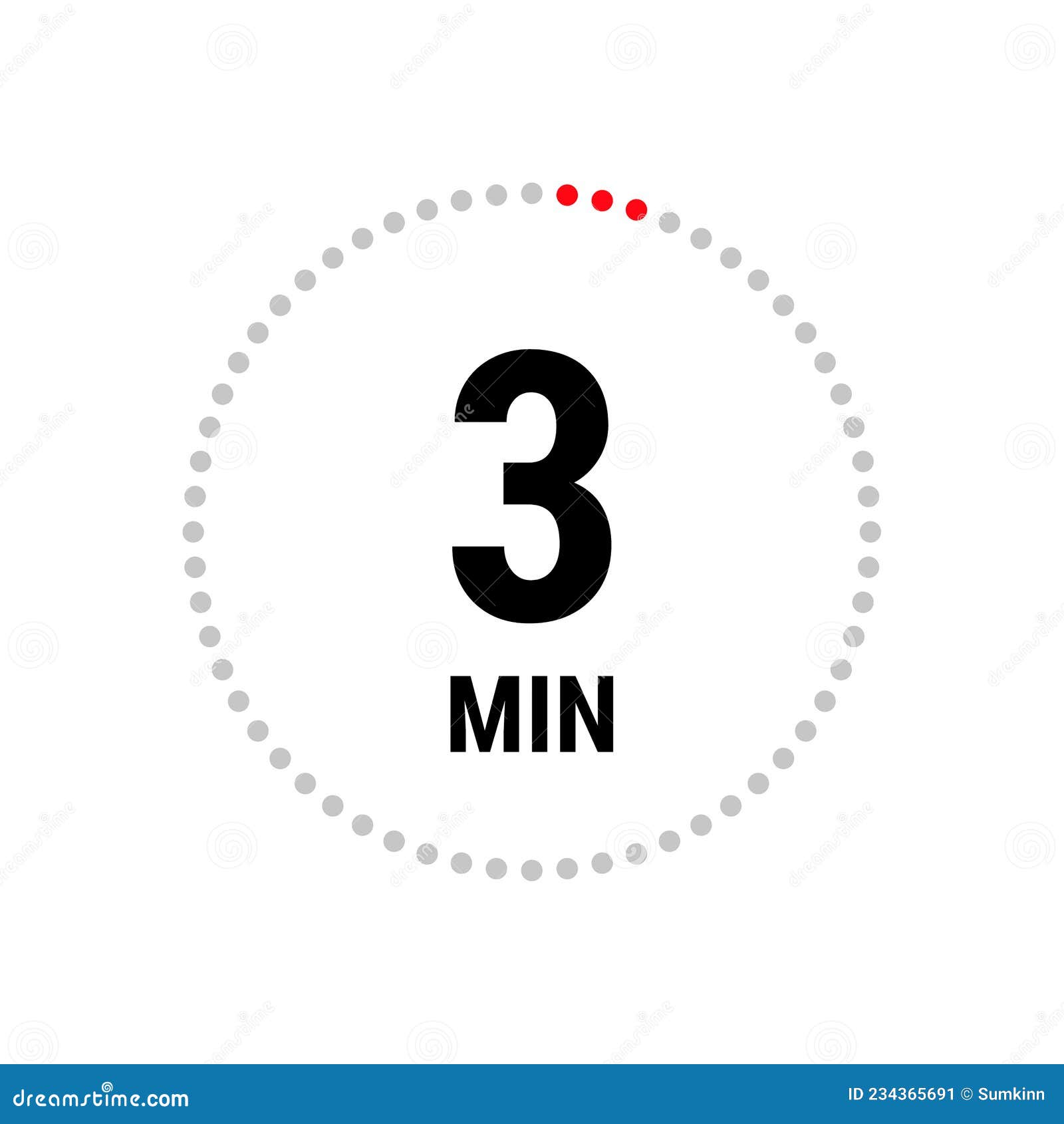 Isolated Illustration with Timer. Stock Vector - Illustration of ...