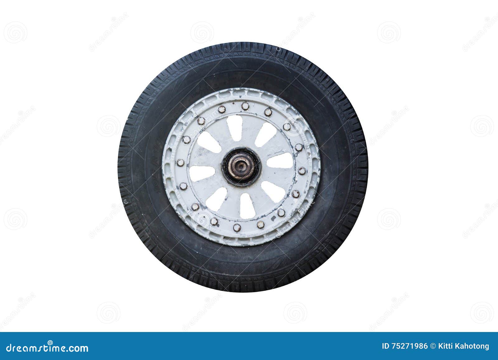 Isolated Image of Airplane Wheels Stock Photo - Image of landing ...