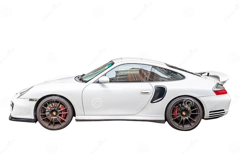Isolated Image of Porsche 911 Editorial Stock Image - Image of race ...