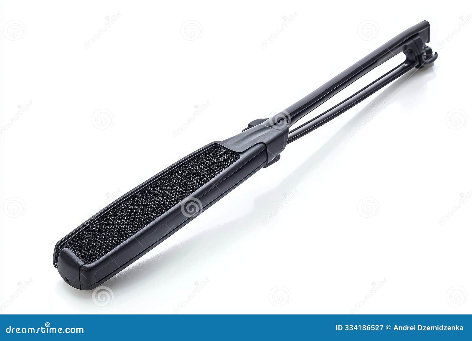 This is an Isolated Image of Windshield Wipers Against a White ...