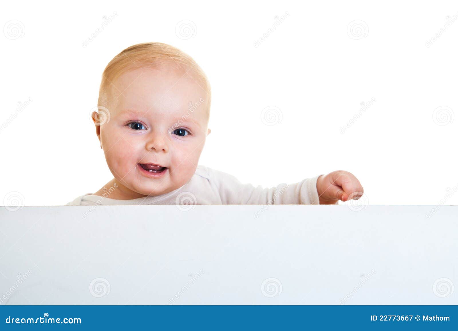Isolated infant girl stock image. Image of face, human - 22773667