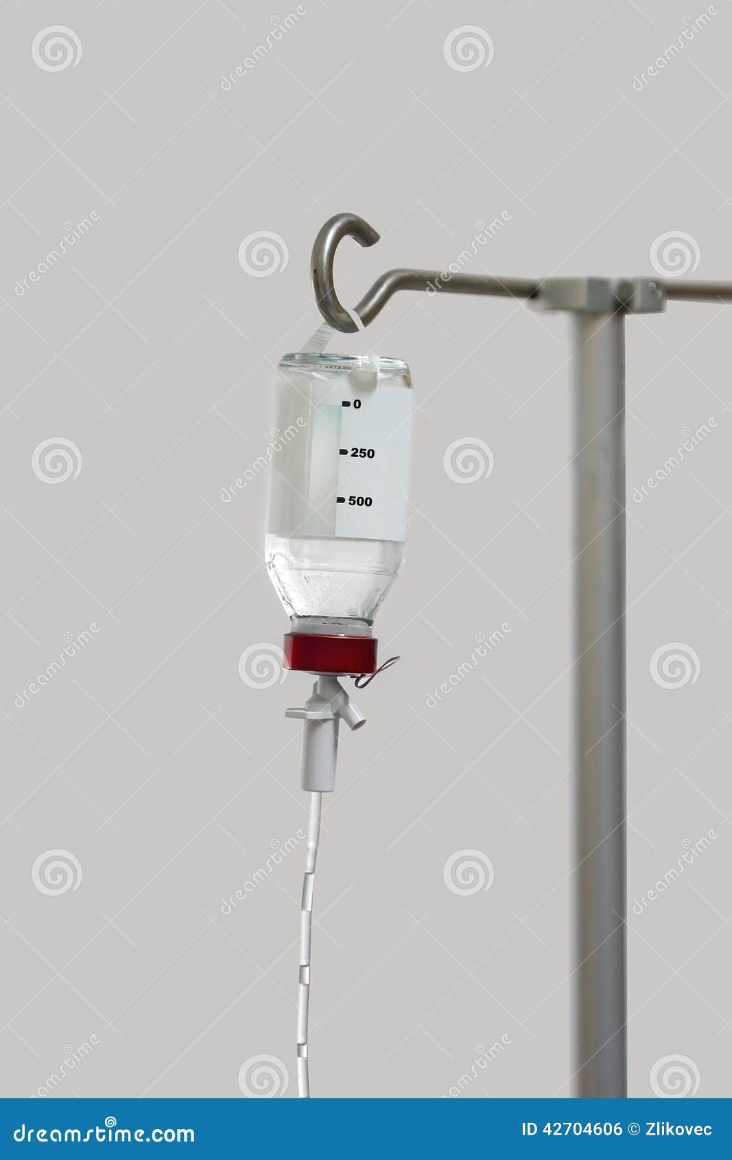 Isolated Infusion Bottle in Hospital Stock Photo - Image of drug ...