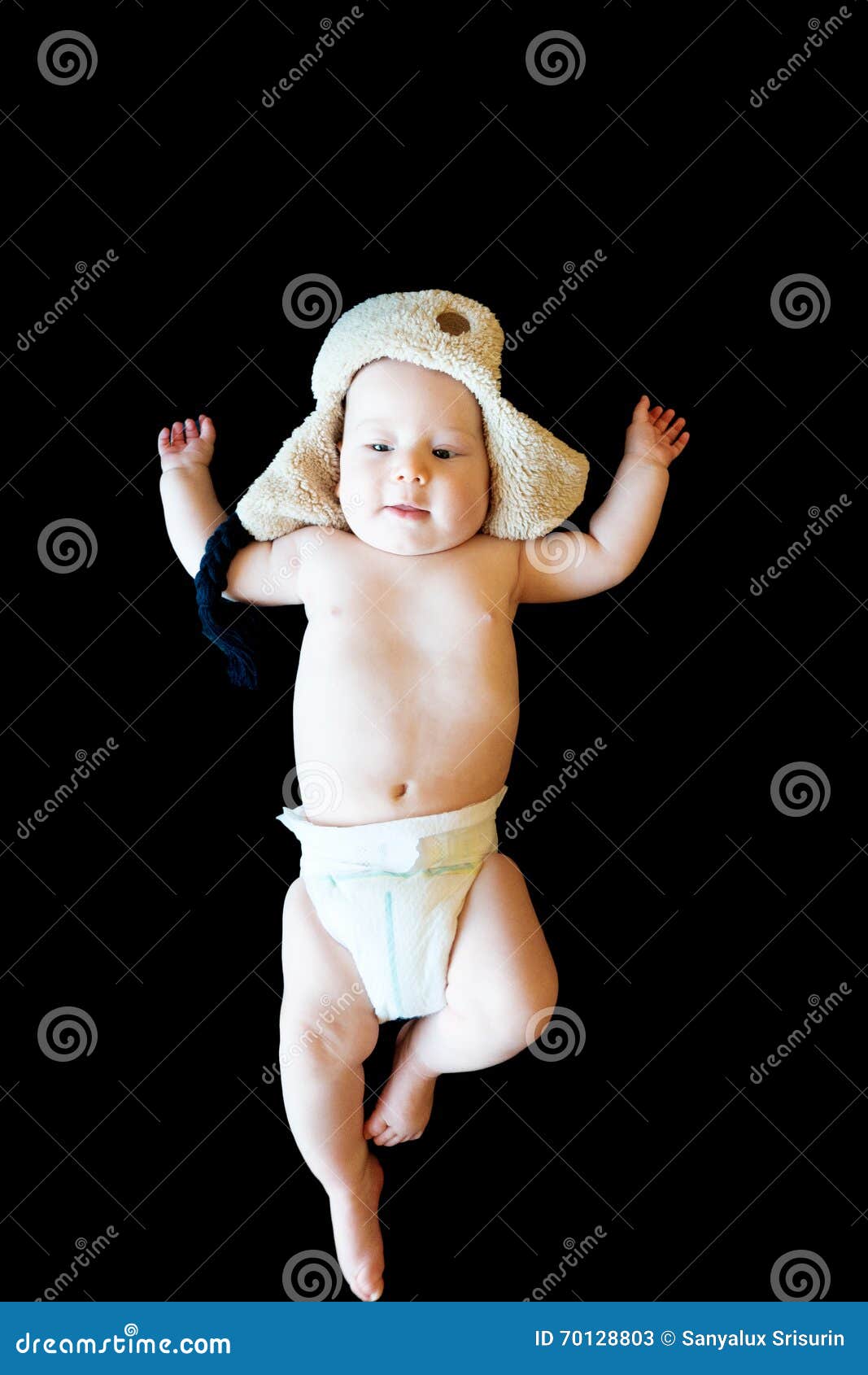 Isolated innocent baby stock image. Image of look, child - 70128803
