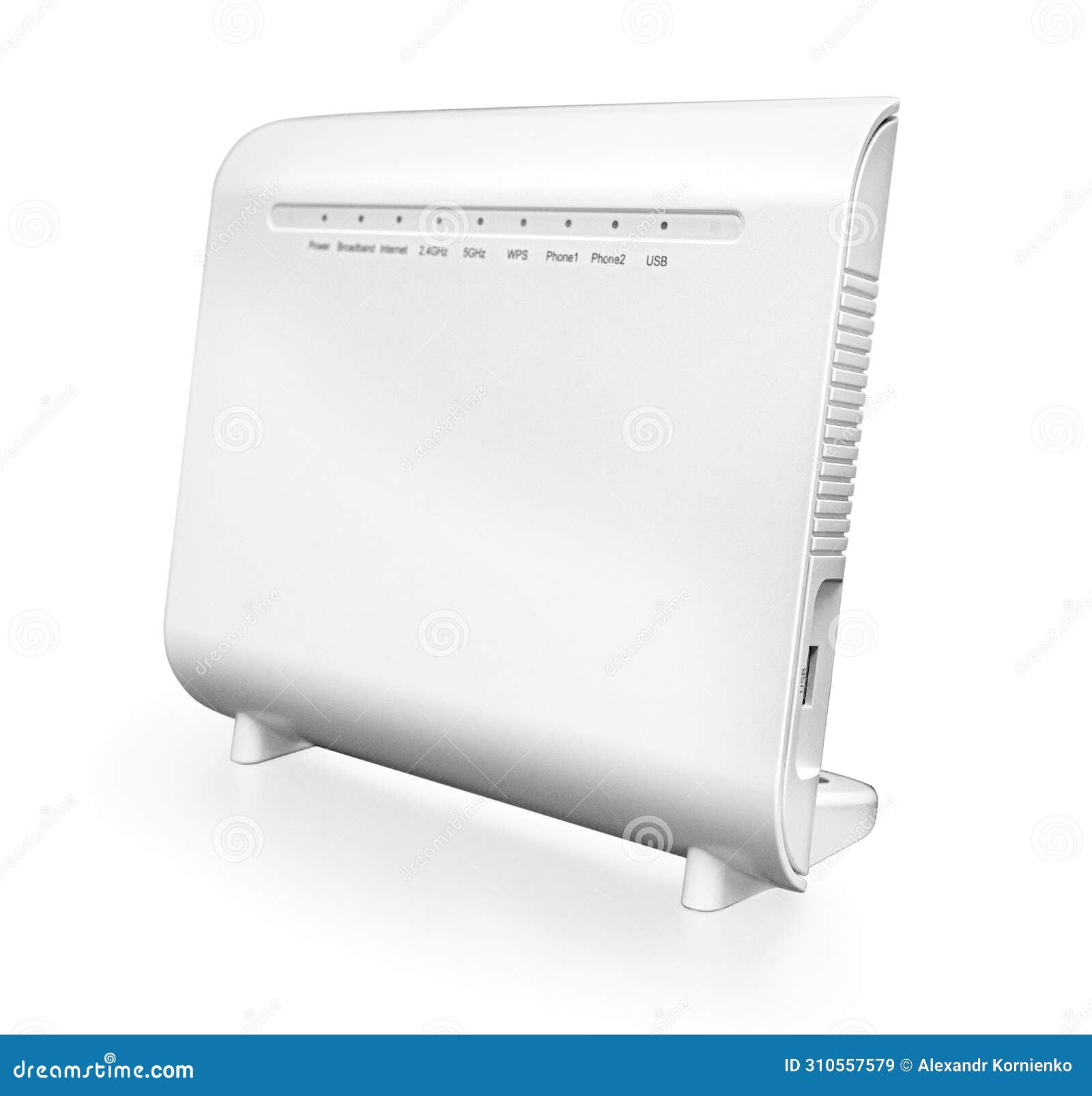 Isolated internet modem stock image. Image of digital - 310557579