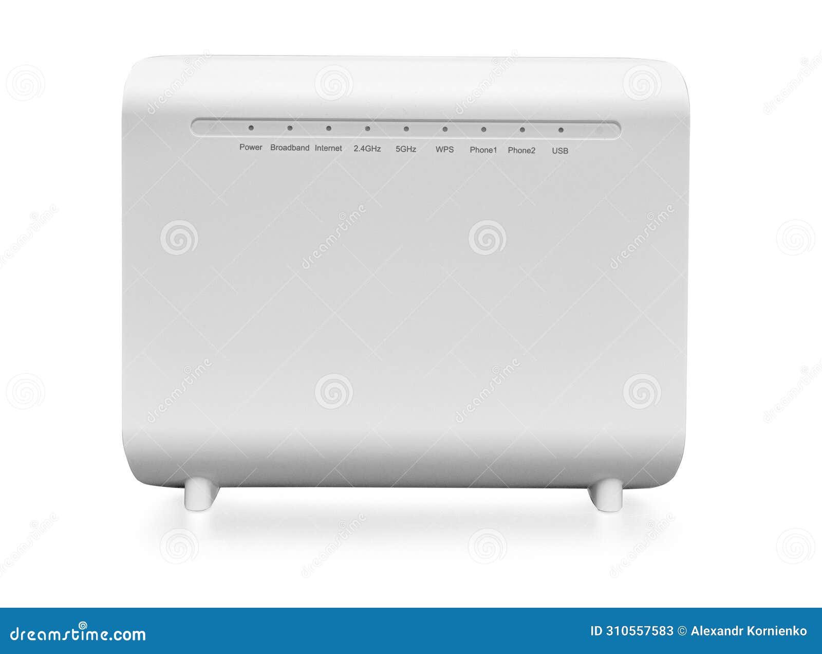 Isolated internet modem stock image. Image of technology - 310557583