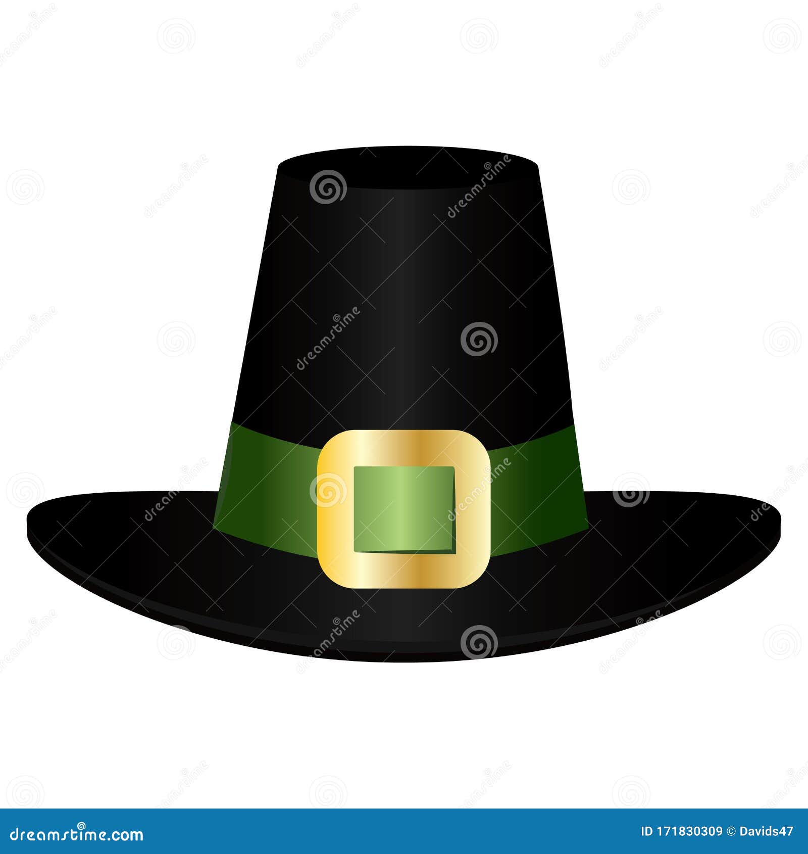 Isolated irish hat stock vector. Illustration of irish - 171830309
