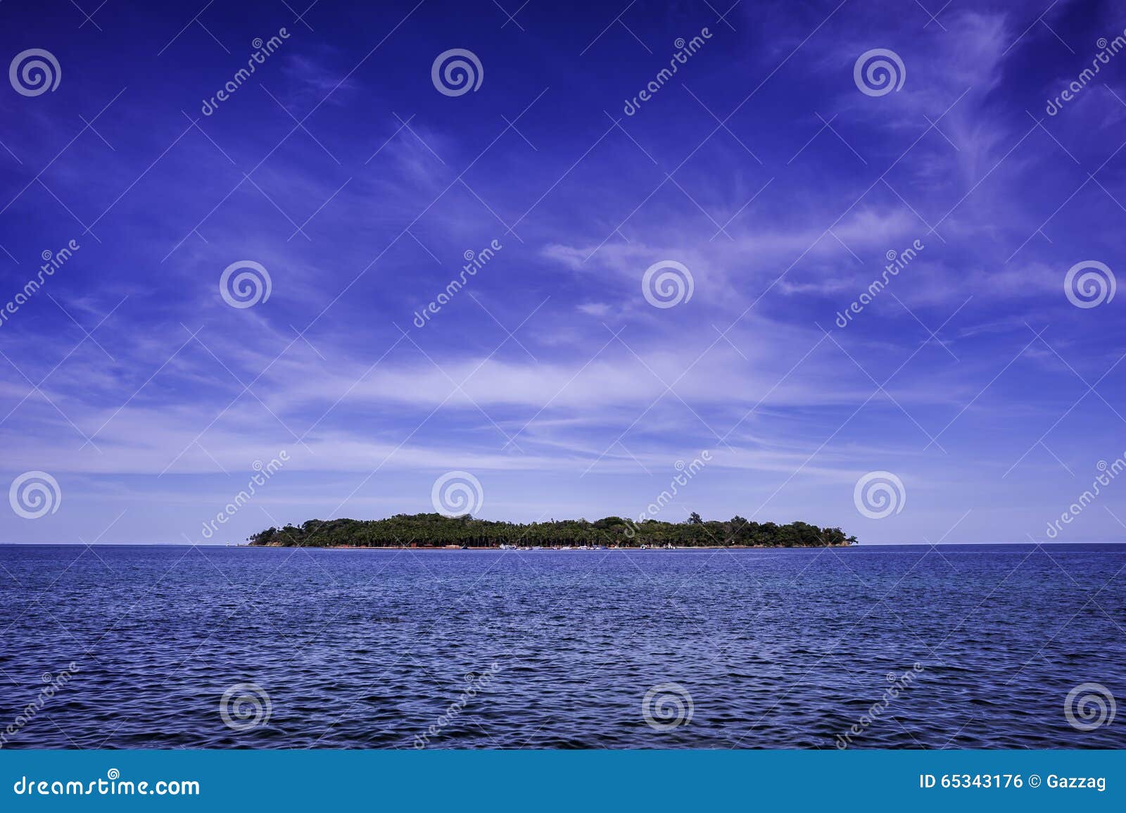 Isolated island stock photo. Image of bright, isolated - 65343176