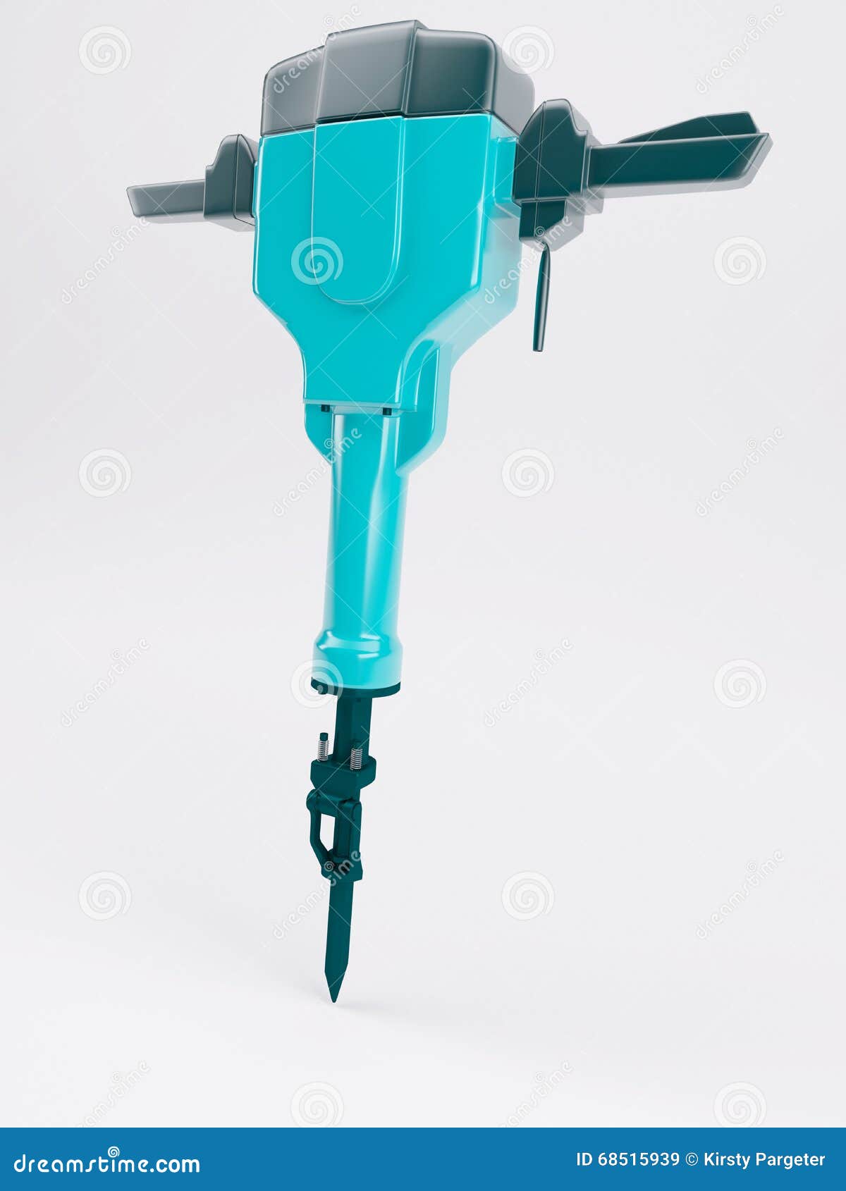Isolated Jack Hammer stock illustration. Illustration of grungy - 68515939