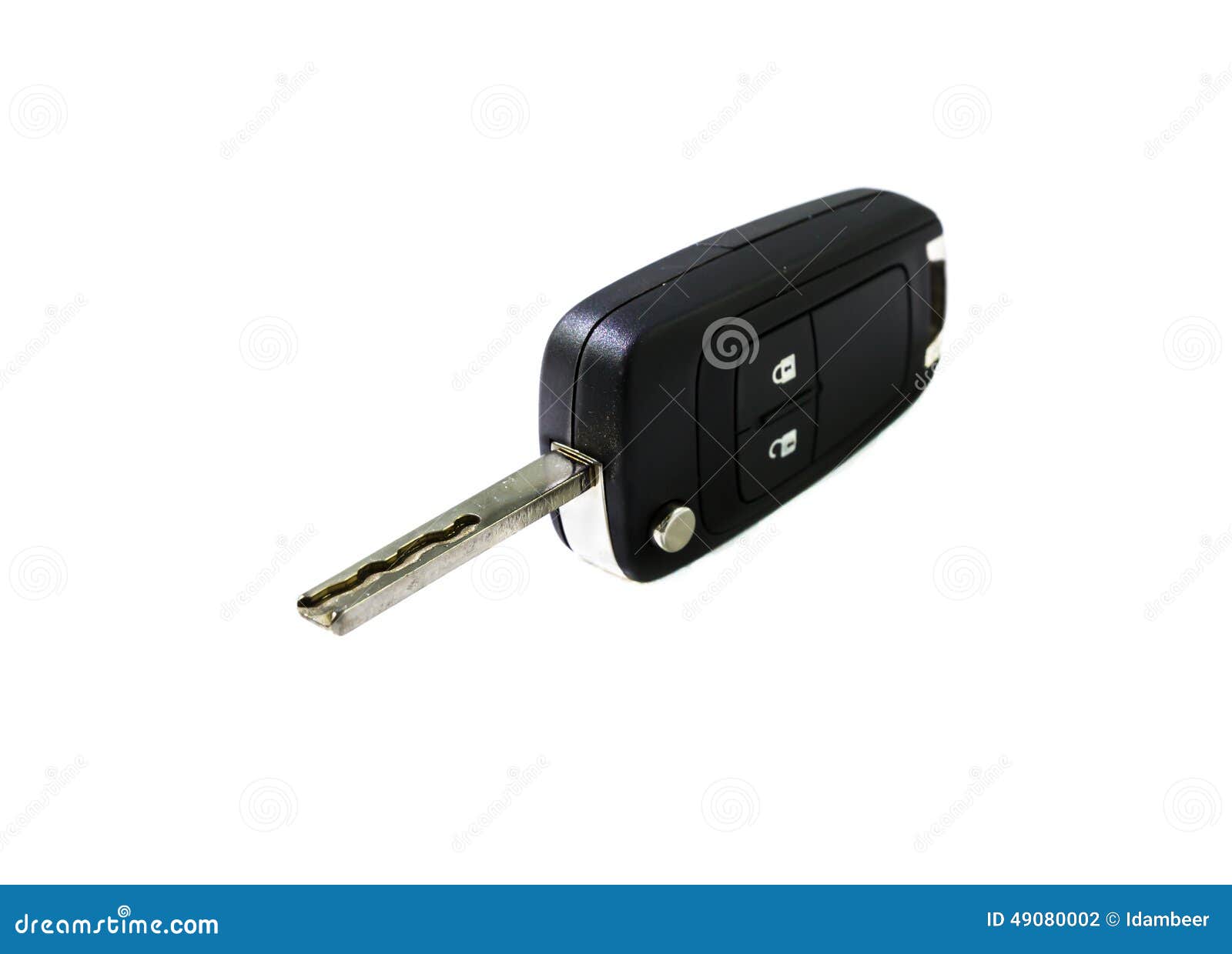 Isolated key car stock photo. Image of alarm, space, automobile - 49080002