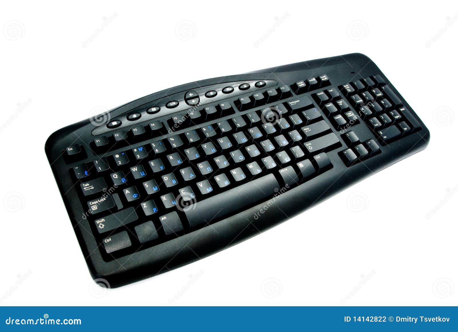 Isolated keyboard stock photo. Image of communication - 14142822