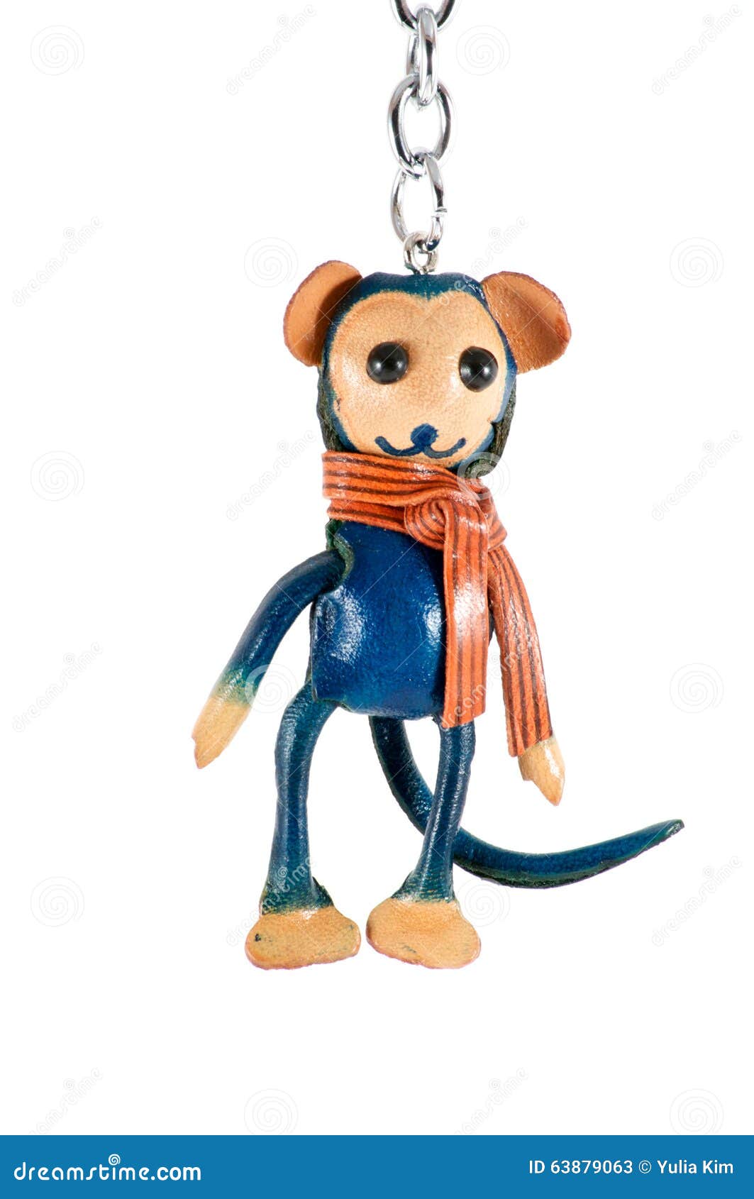Isolated keychain monkey stock image. Image of accessory - 63879063