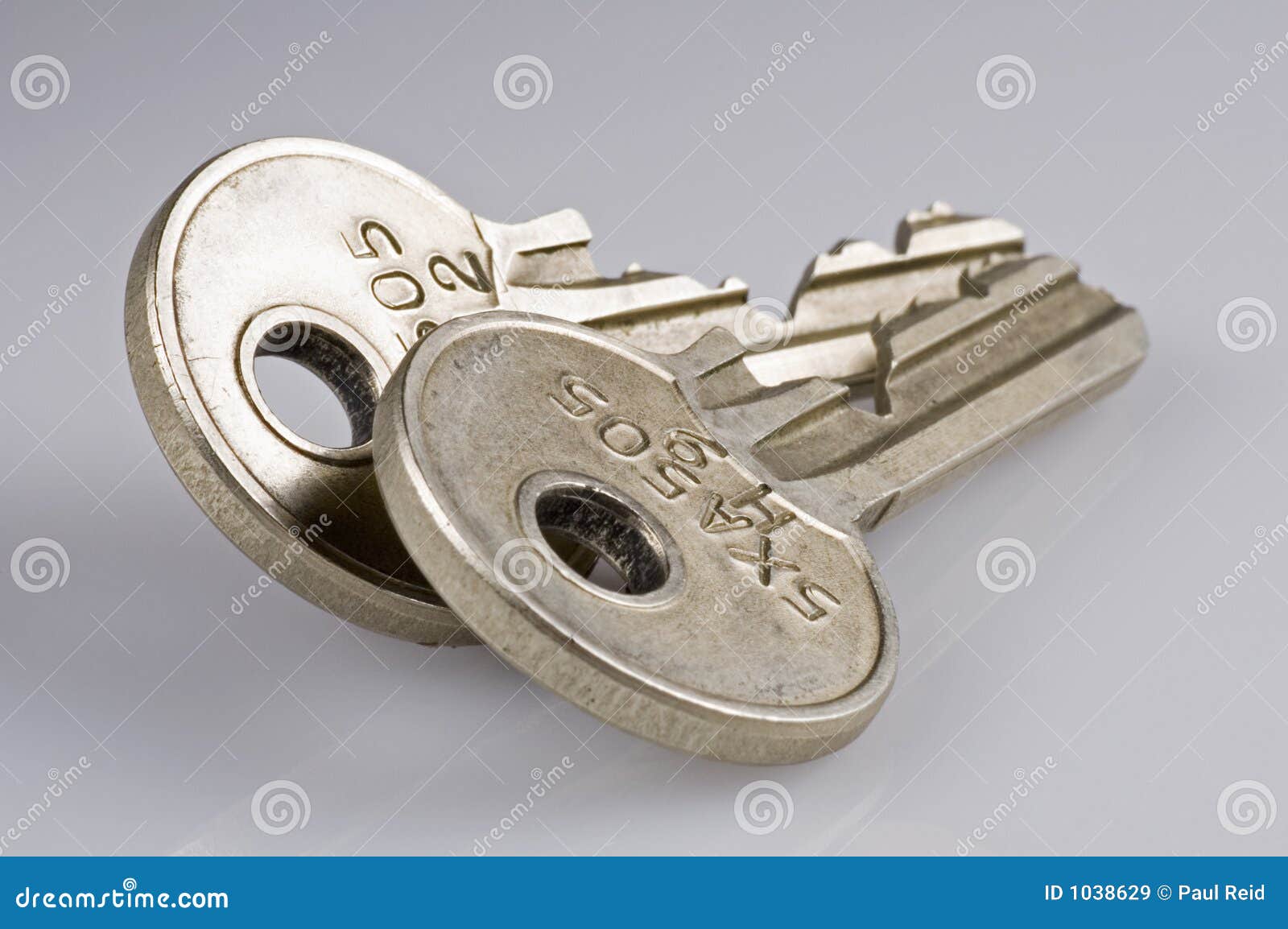 Old Key Isolated. Keys On Table. Ancient Keys, Used For Long Time ...