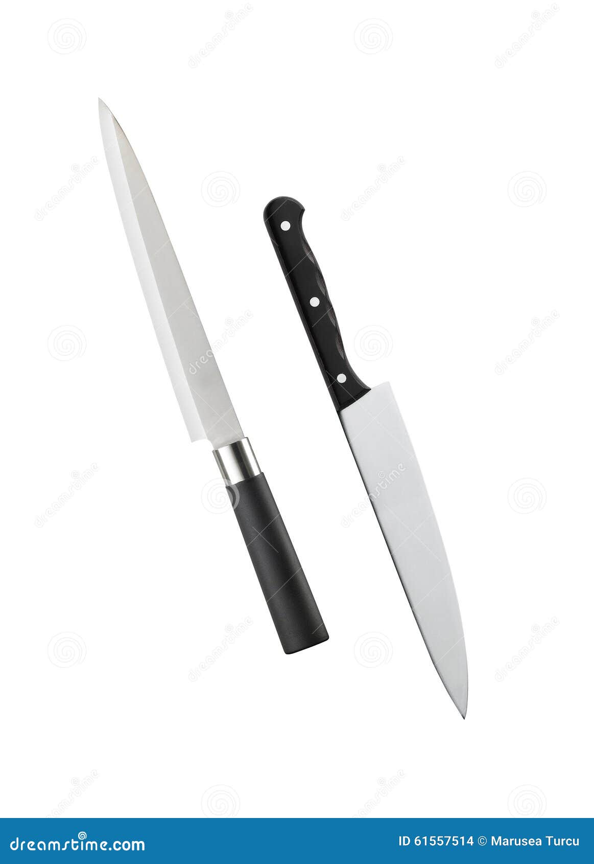 Isolated knifes stock photo. Image of isolated, dangerous - 61557514