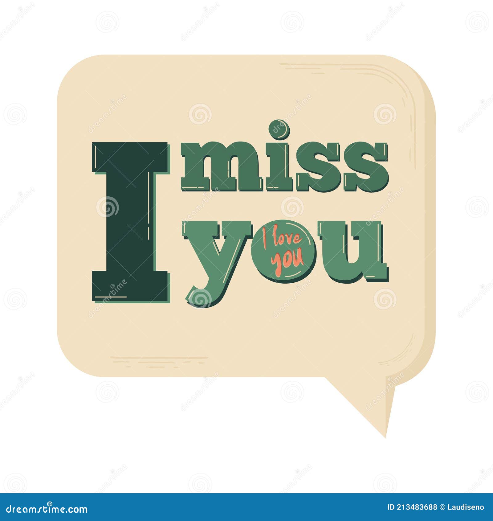 Isolated l miss you icon stock vector. Illustration of simple - 213483688