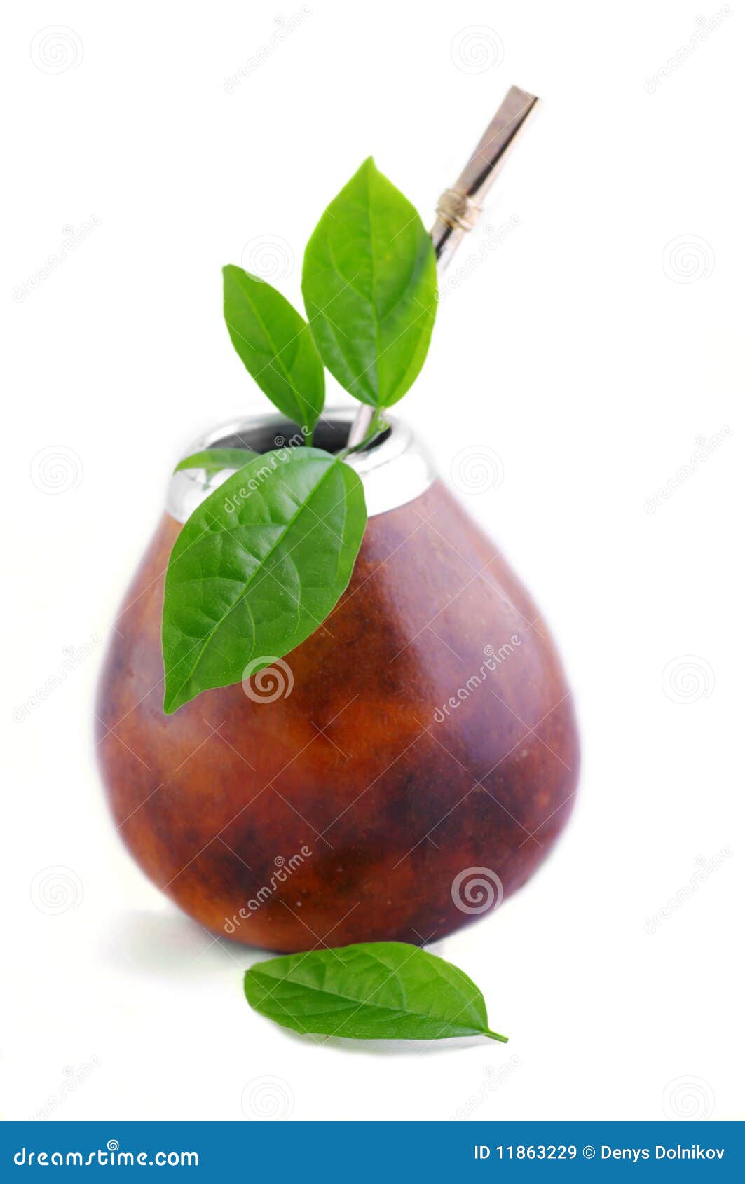 Isolated Leather Mate stock image. Image of latin, infusion - 11863229