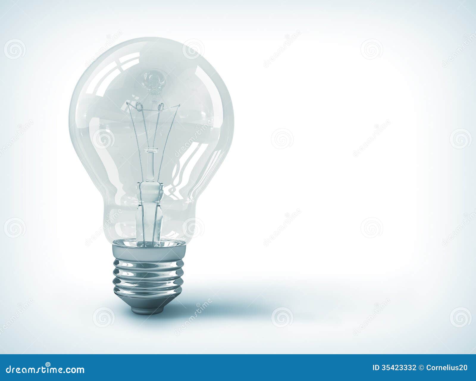 Isolated light bulb stock illustration. Illustration of imagination ...