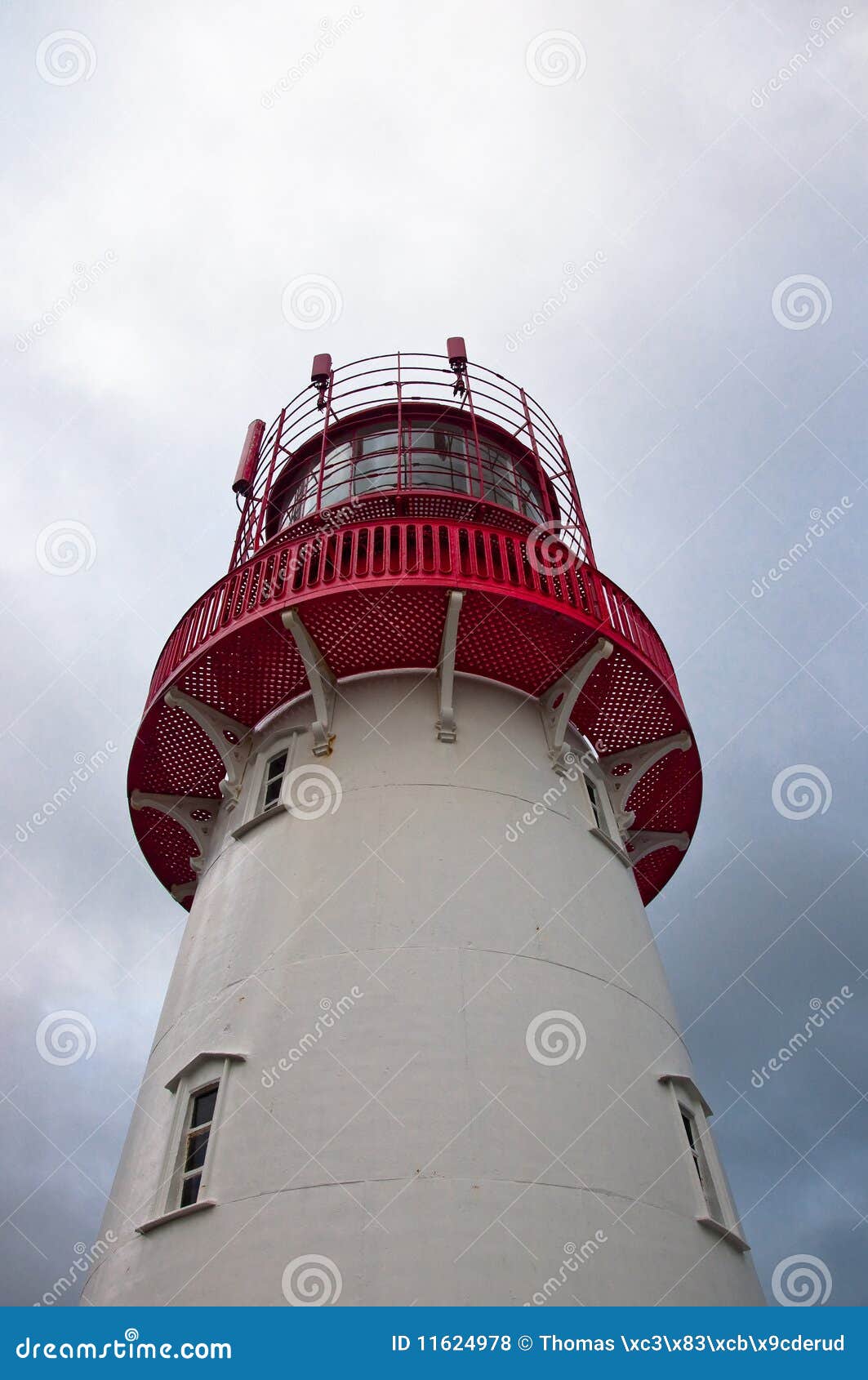 Isolated lighthouse stock photo. Image of shore, coast - 11624978