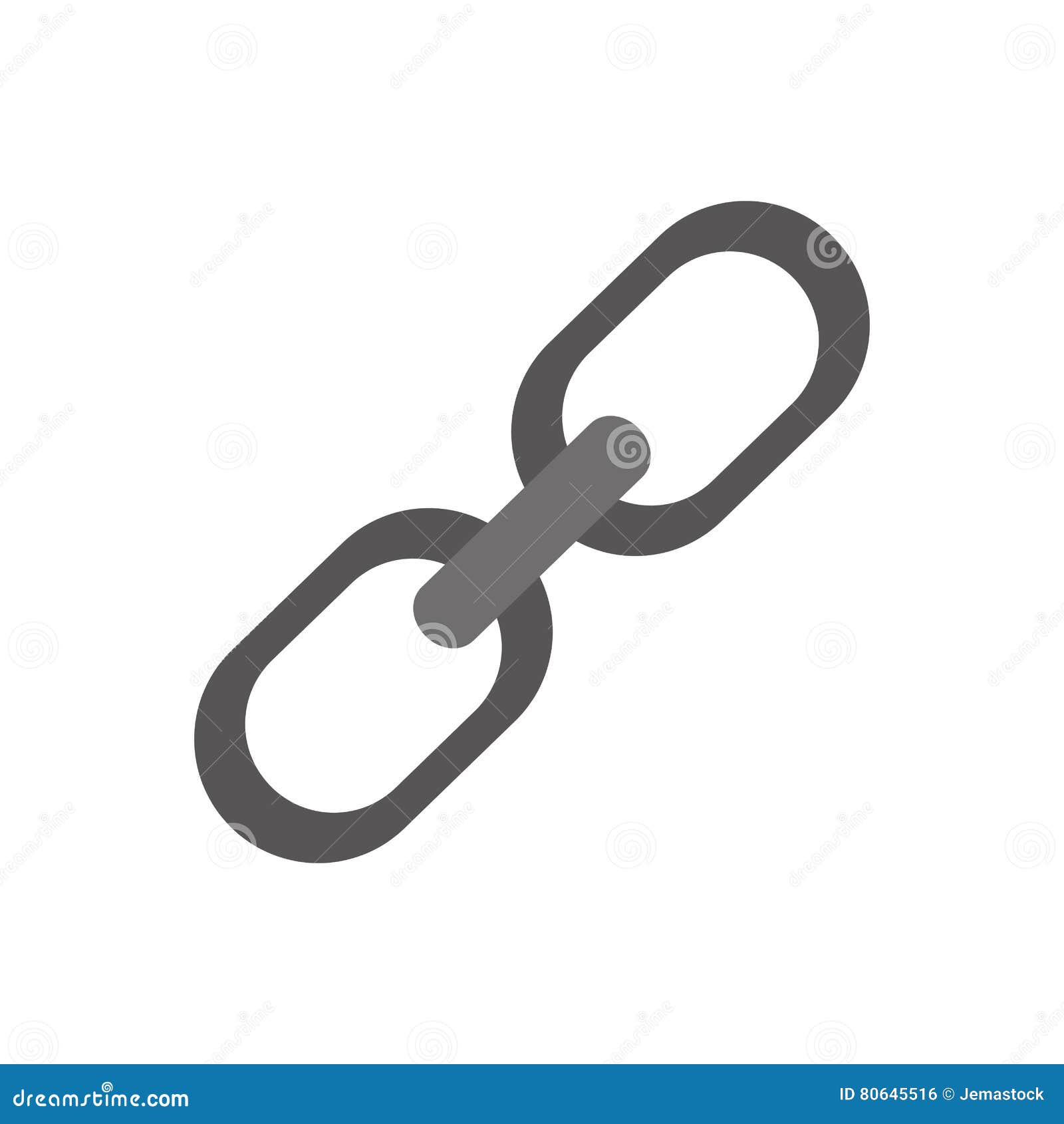 Isolated Link Symbol Design Stock Vector - Illustration of clipart ...