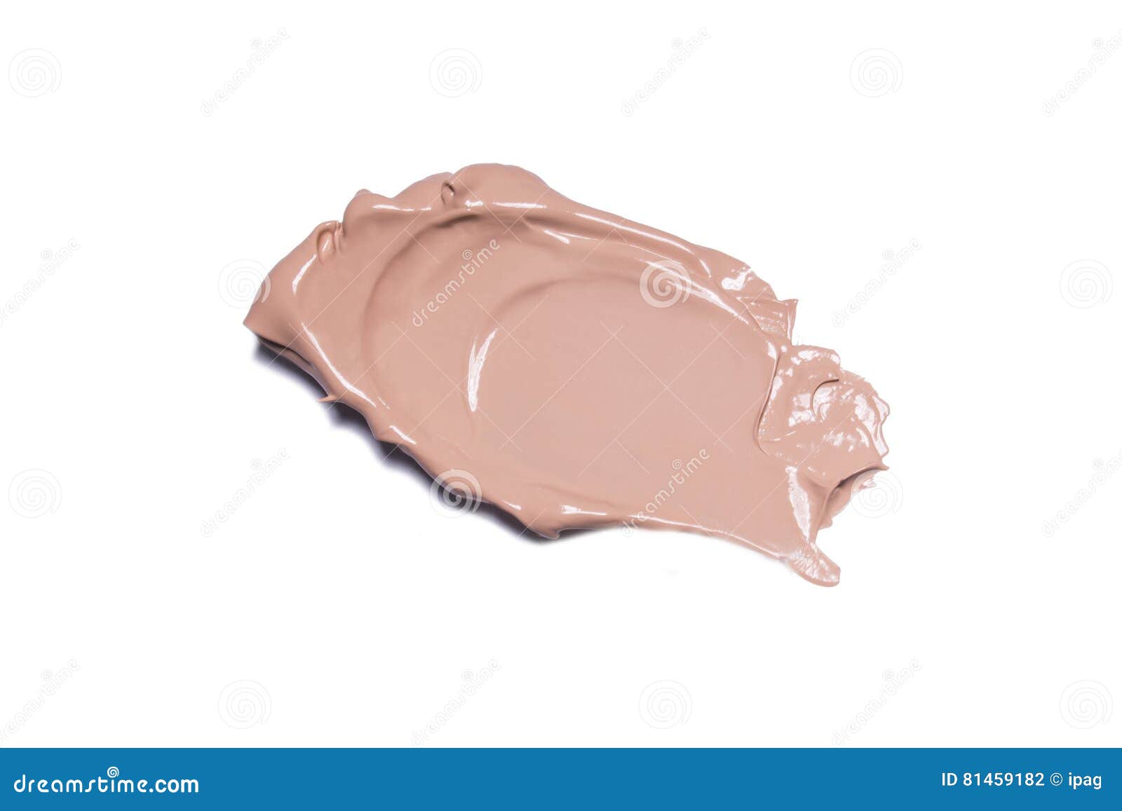 Isolated Liquid Foundation Sample Stock Photo - Image of care, makeup ...