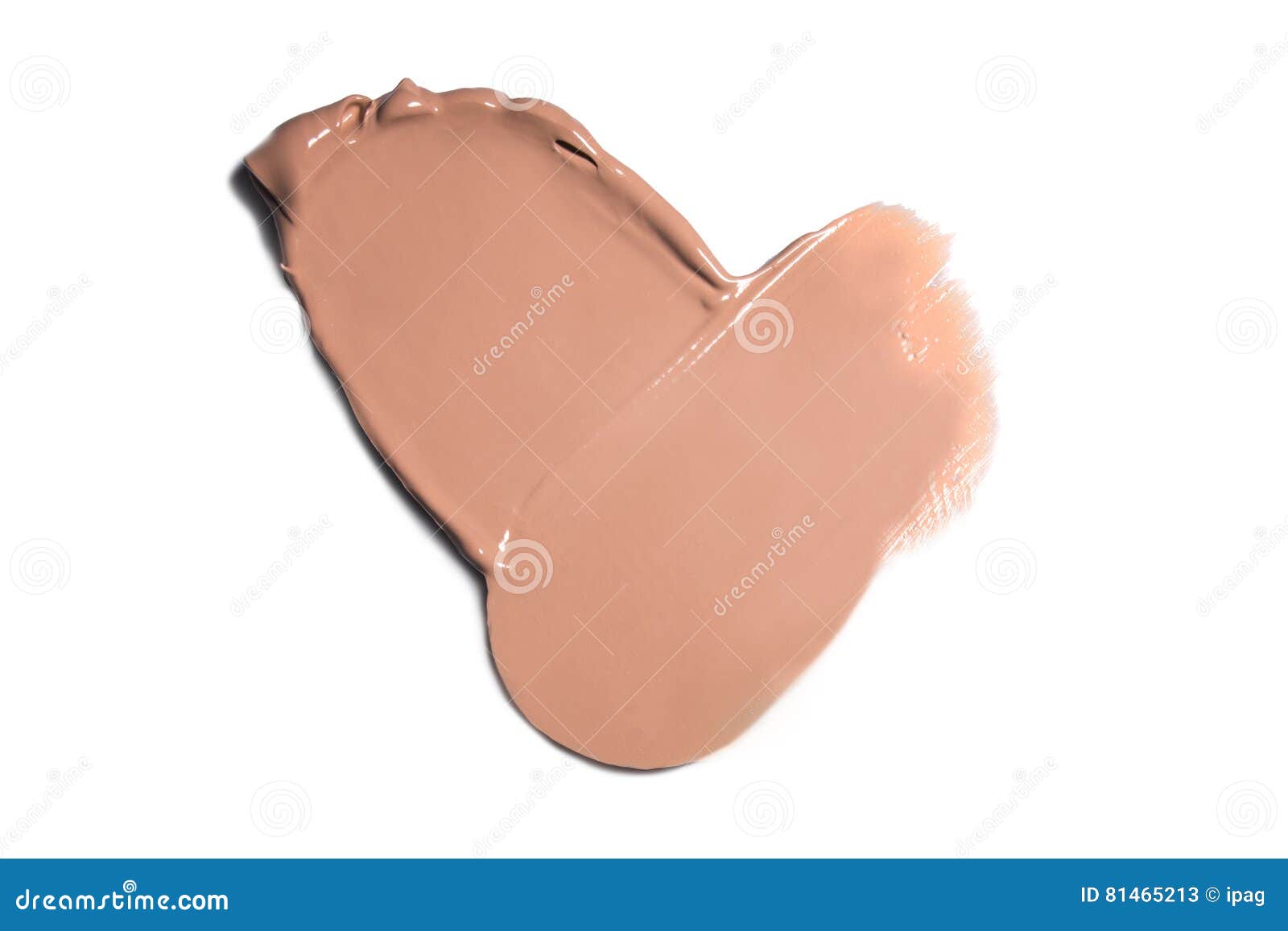 Isolated Liquid Foundation Sample Stock Image - Image of liquid ...