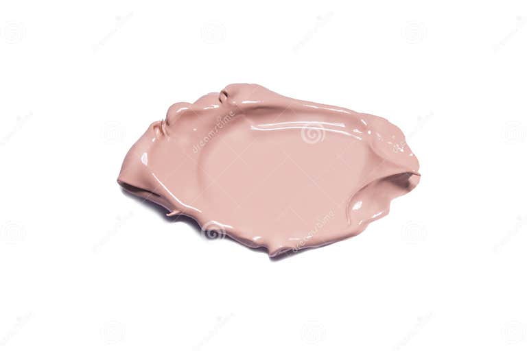 Isolated Liquid Foundation Sample Stock Photo - Image of drop, isolated ...