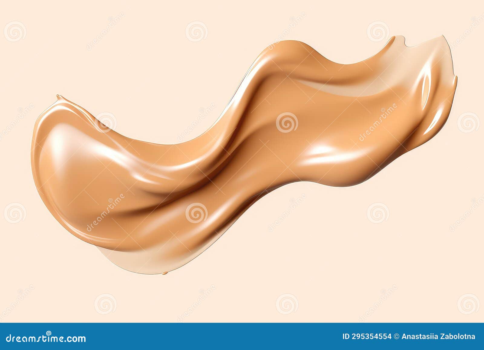 Isolated Liquid Foundation Splash on Transparent Background Stock Photo ...
