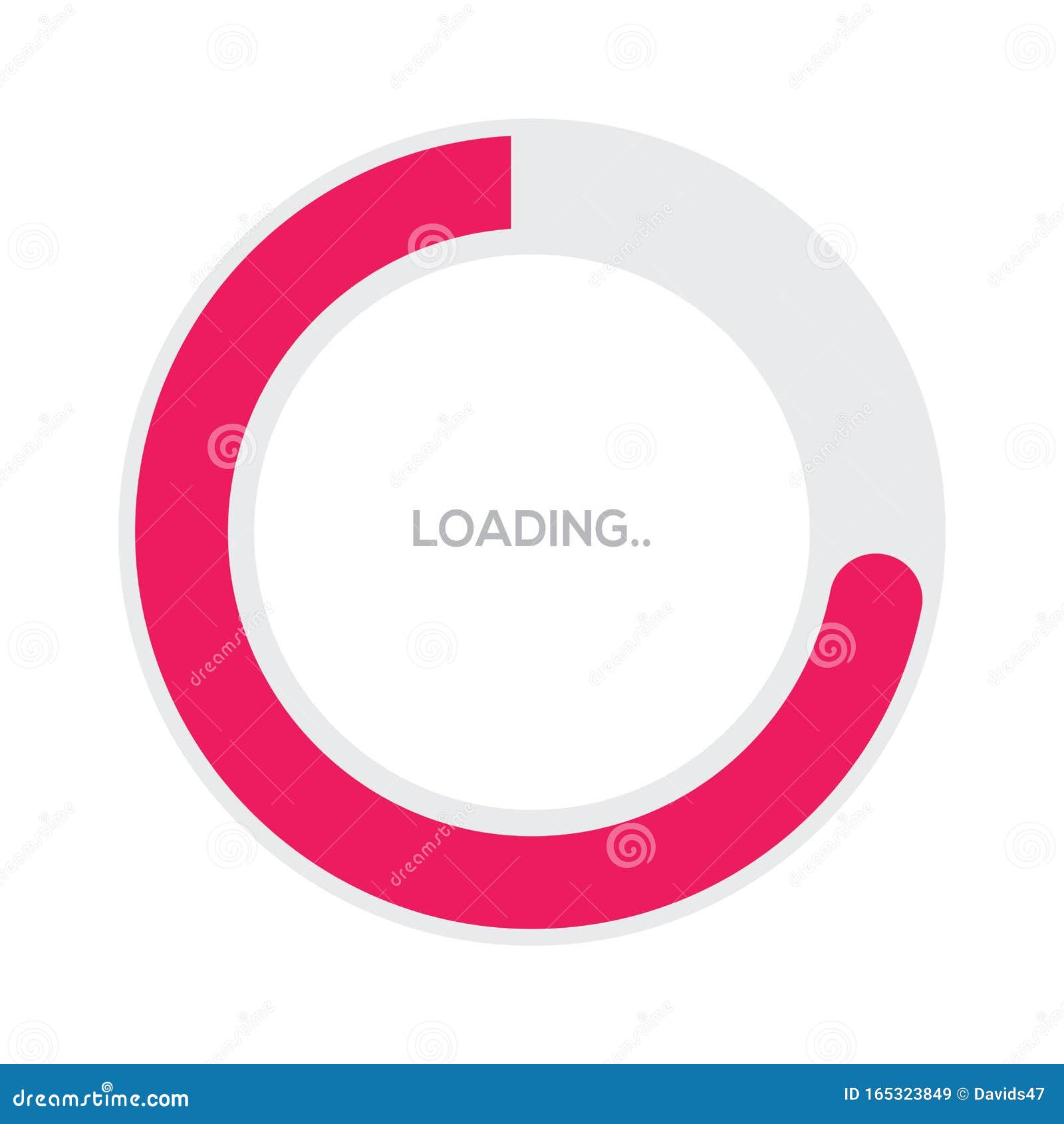 Isolated loading bars stock vector. Illustration of isolated - 165323849
