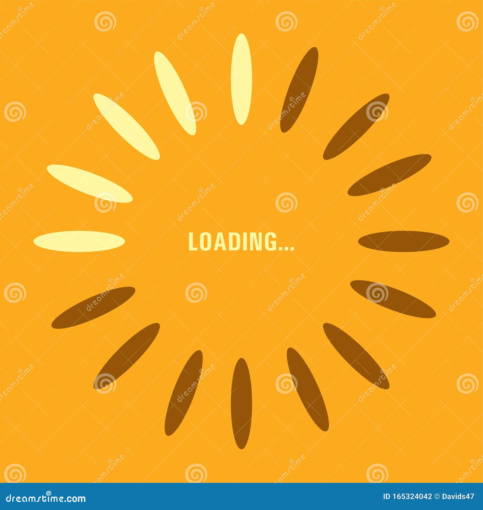 Isolated loading bars stock vector. Illustration of download - 165324042