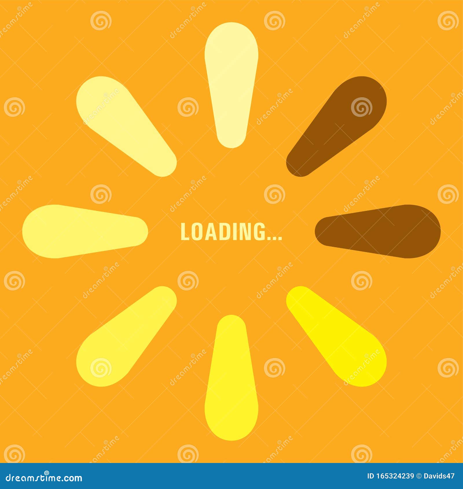Isolated loading bars stock vector. Illustration of site - 165324239