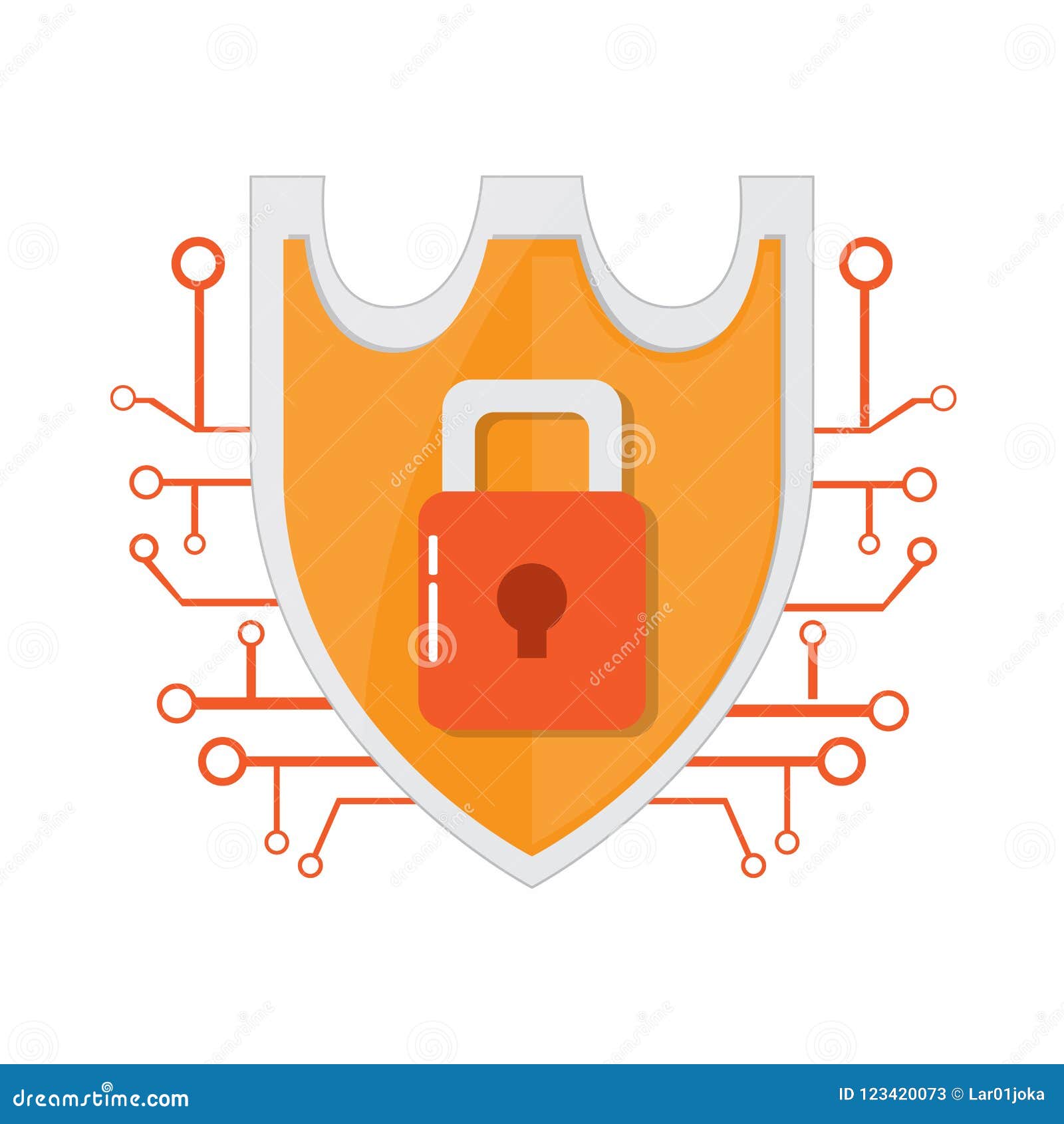 Isolated Lockpad on a Network. Cyber Security Stock Vector ... Isolated Lockpad on a Network. Cyber Security Stock Vector ...