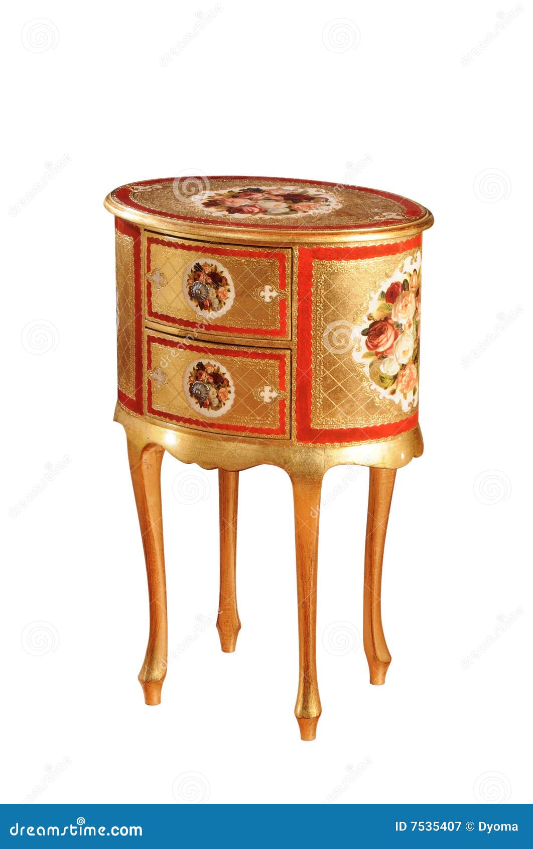 Isolated Luxury Toilet Table Stock Image - Image of elegance, beauty ...